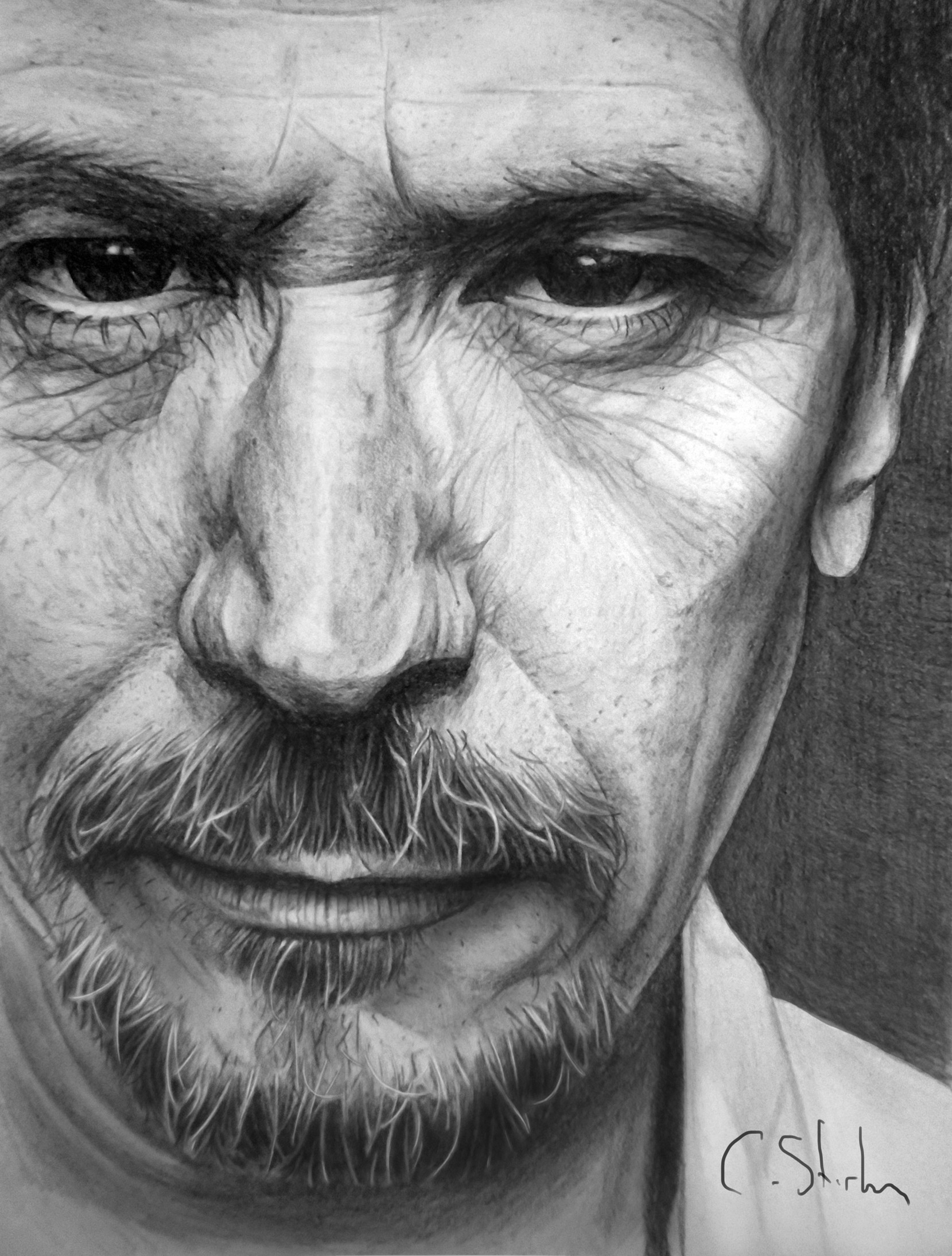 gary oldman drawing