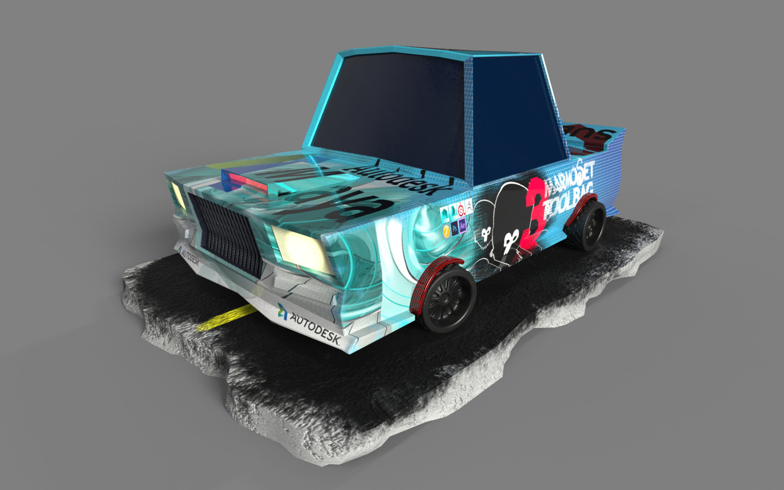 Tomas Razo - LOW POLY RACE CAR