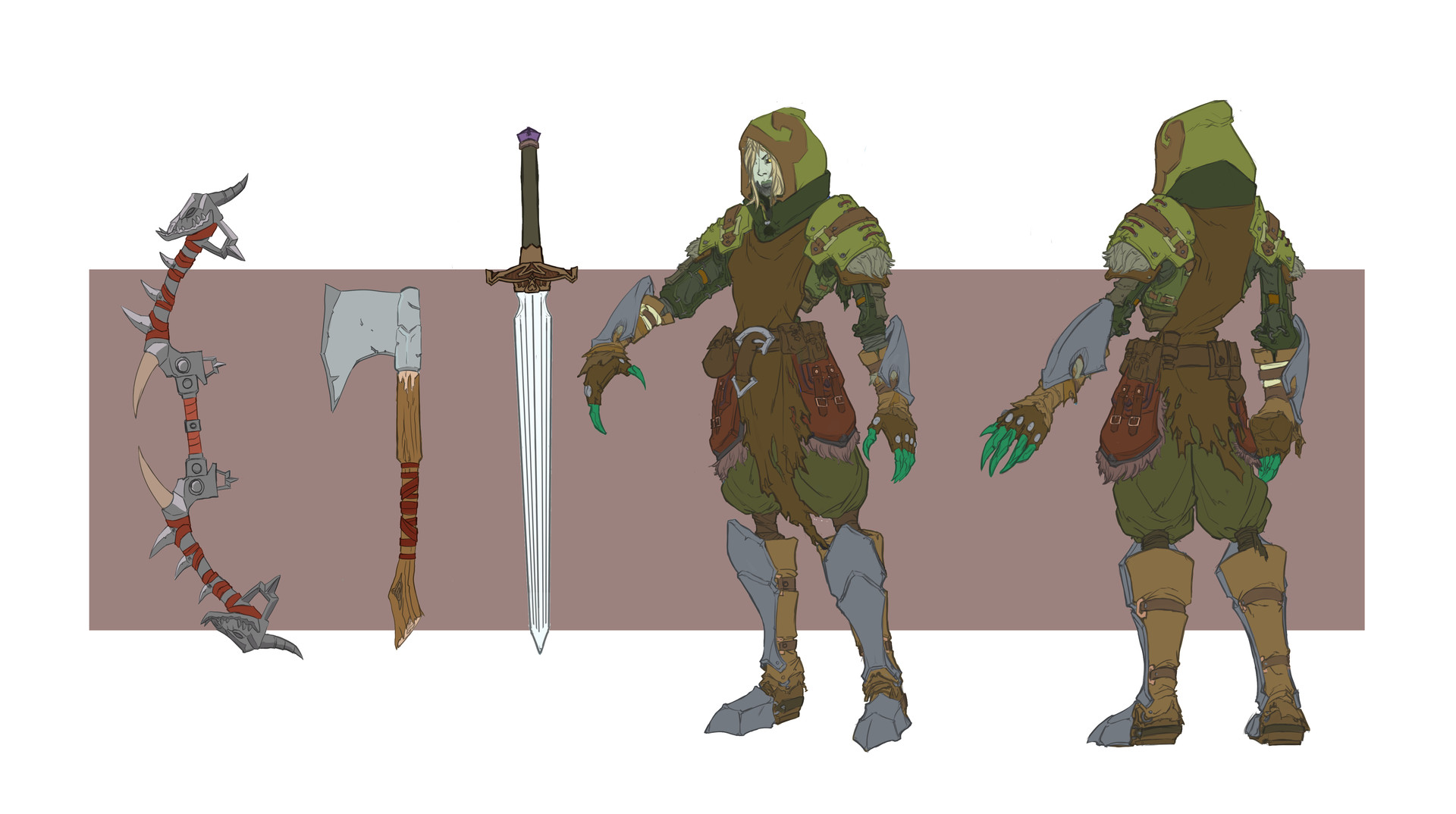 Matthew Neidig - Warcraft - Undead Huntress Character Sheet