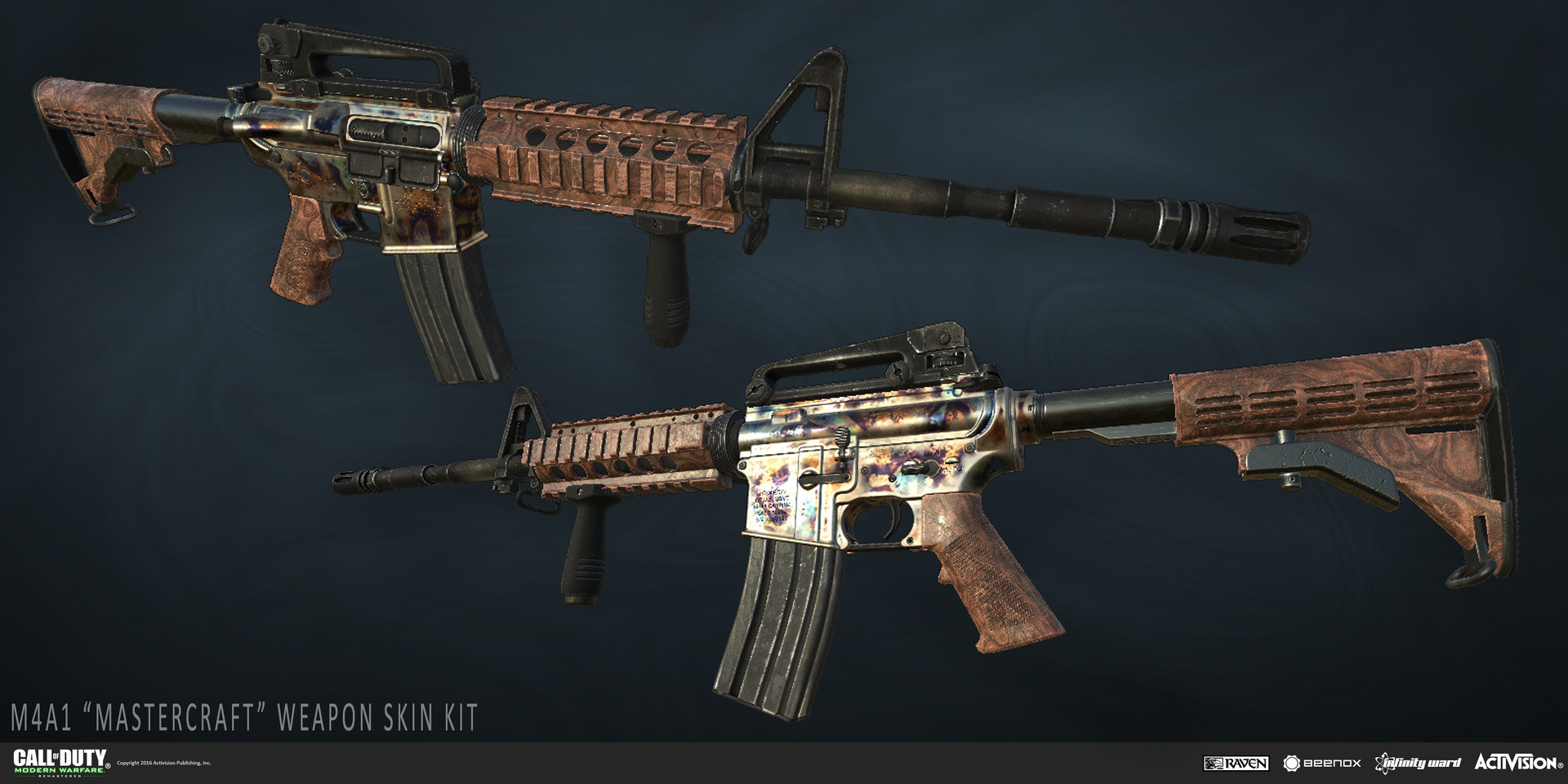 Call of Duty: Modern Warfare Remastered | «Mastercraft» Assault Rifle ...