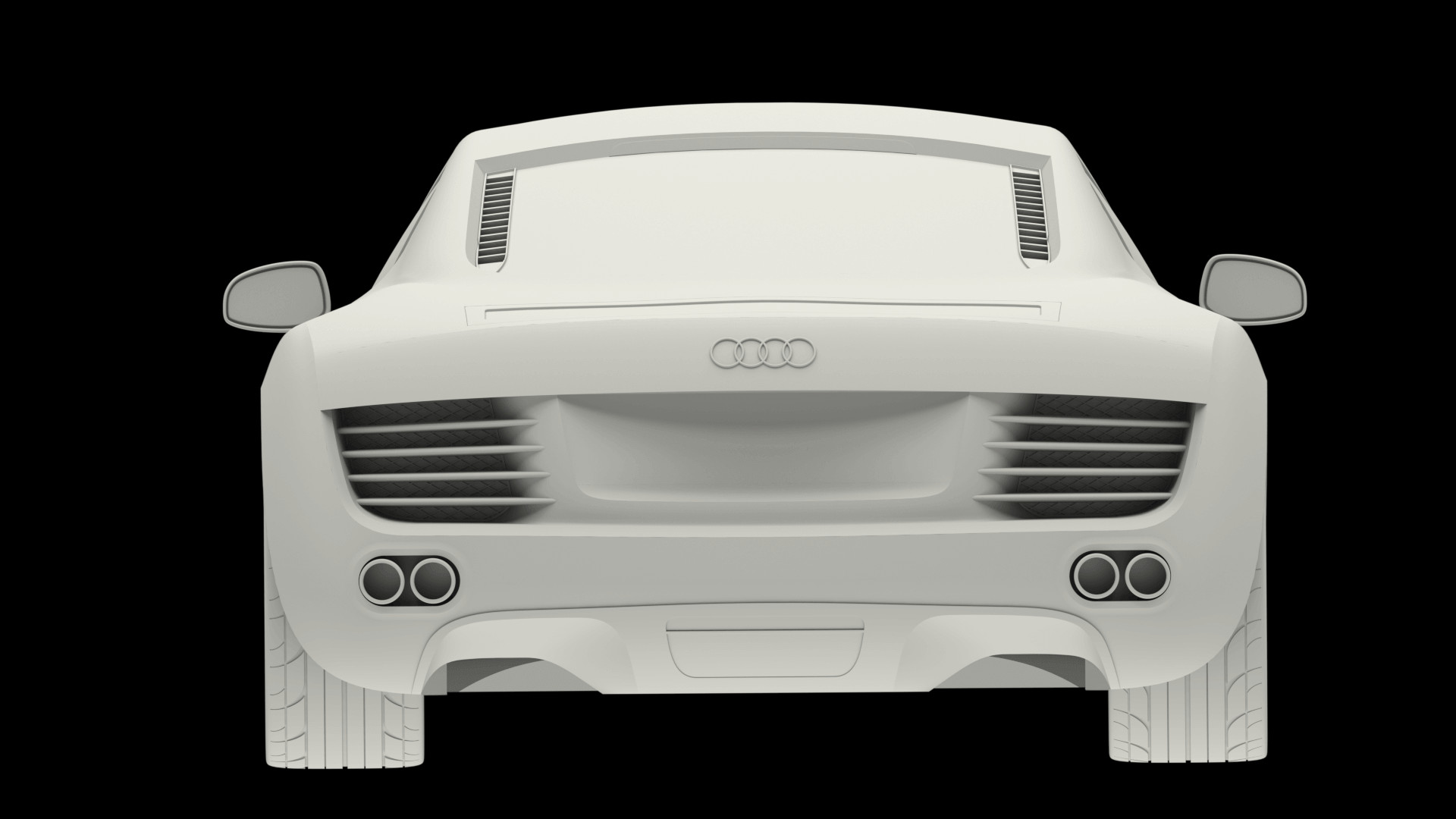 ArtStation - Audi R8 Modelling