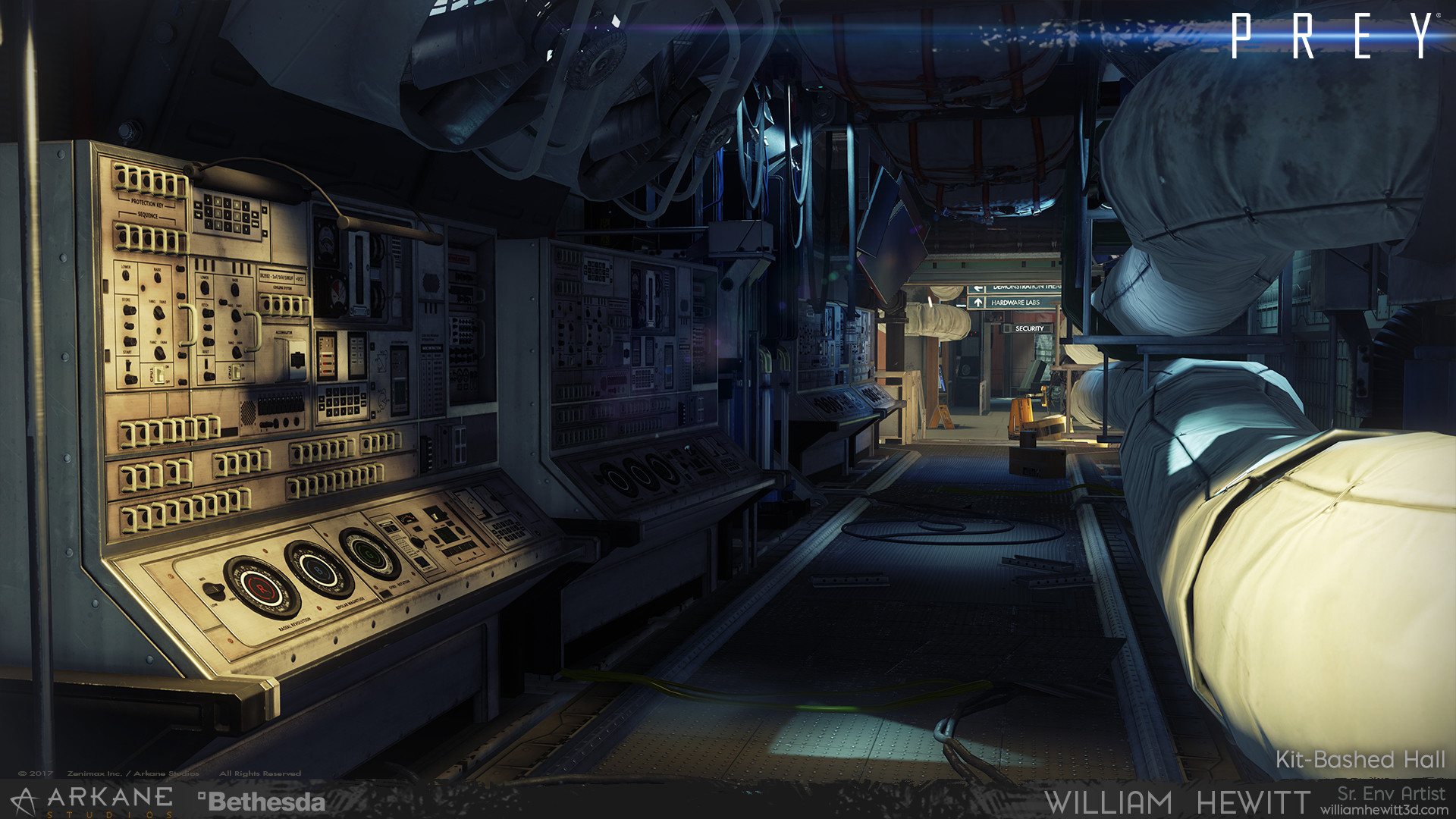 ArtStation - Hardware Hallway Modular Set