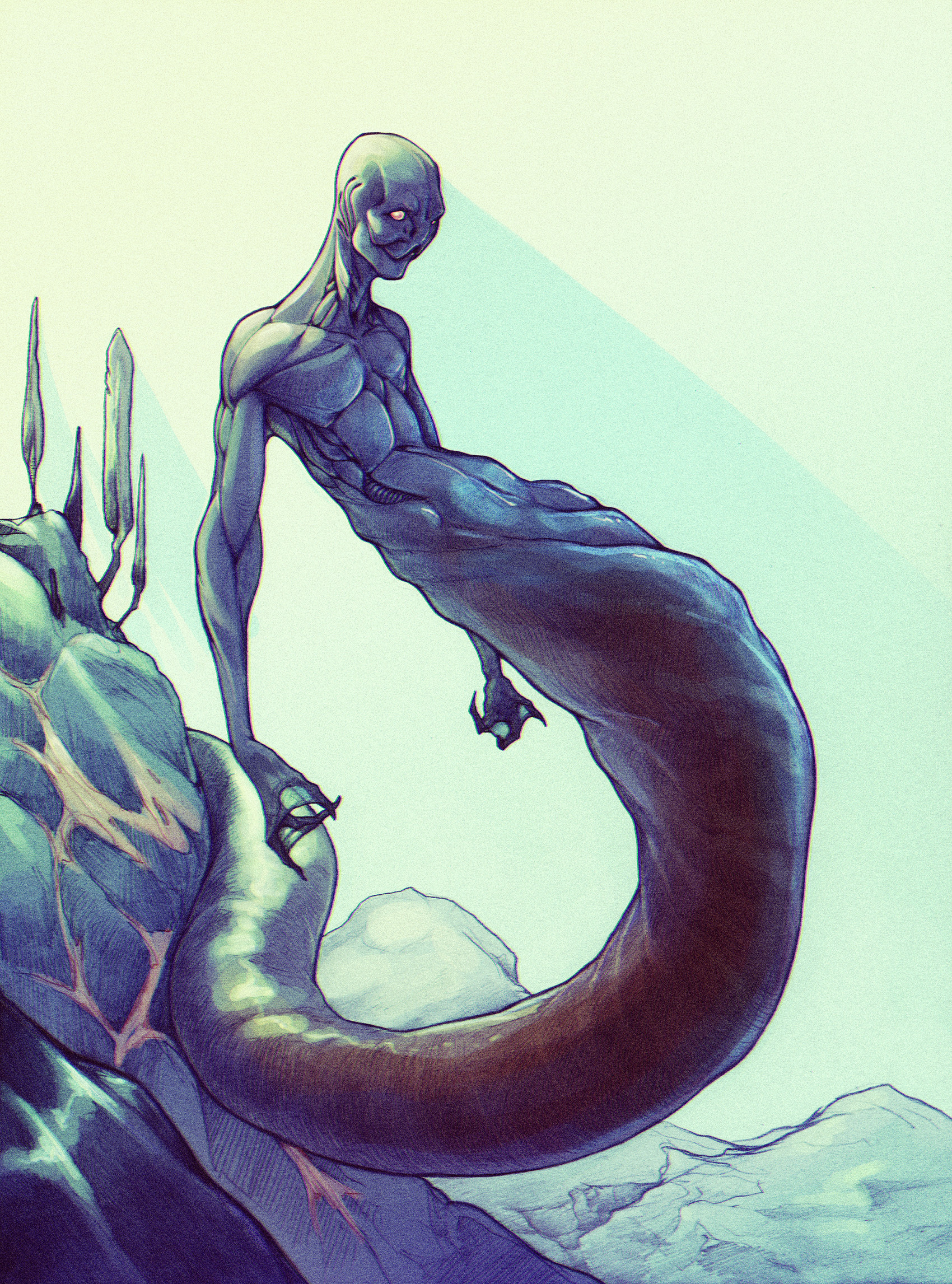 ArtStation - Sea snake