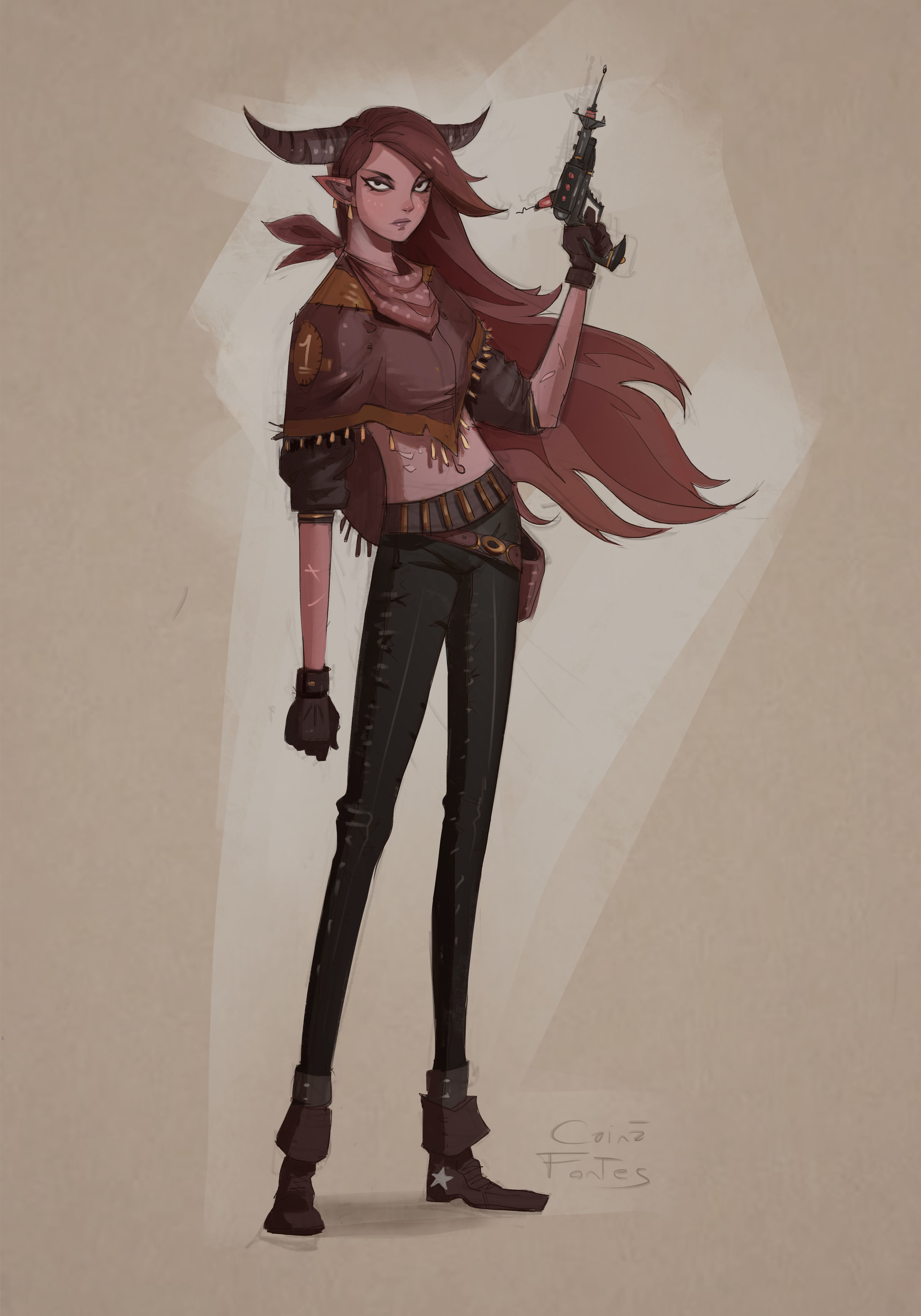 ArtStation - Raygun girl