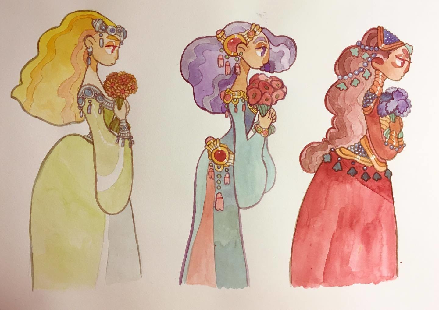 ArtStation - Three Princesses