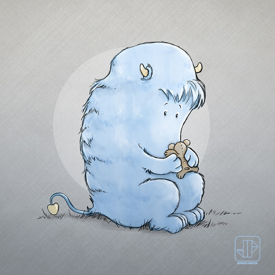 ArtStation - monster and teddy