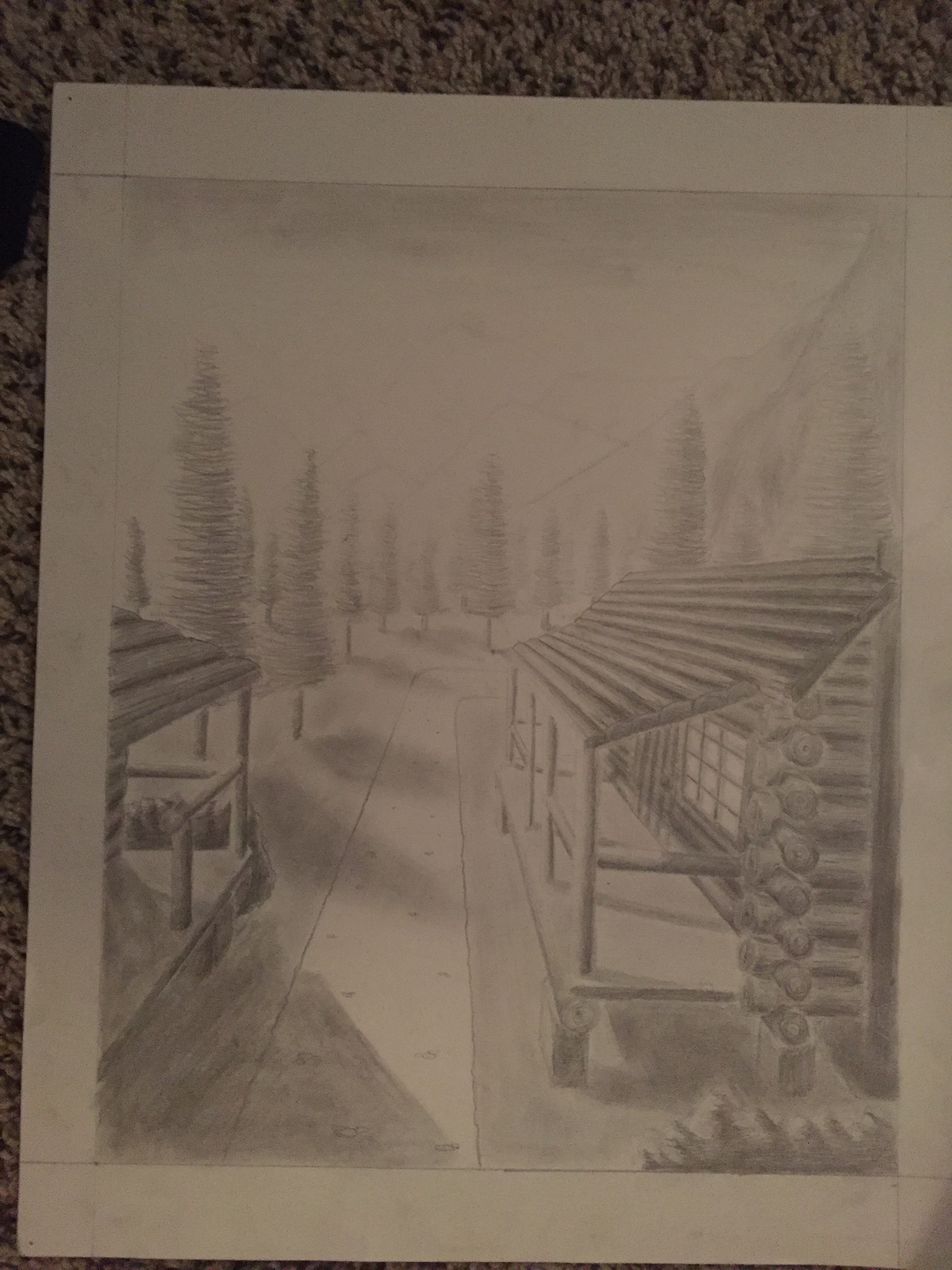 Kaleb Bennett - Cabin in the woods.