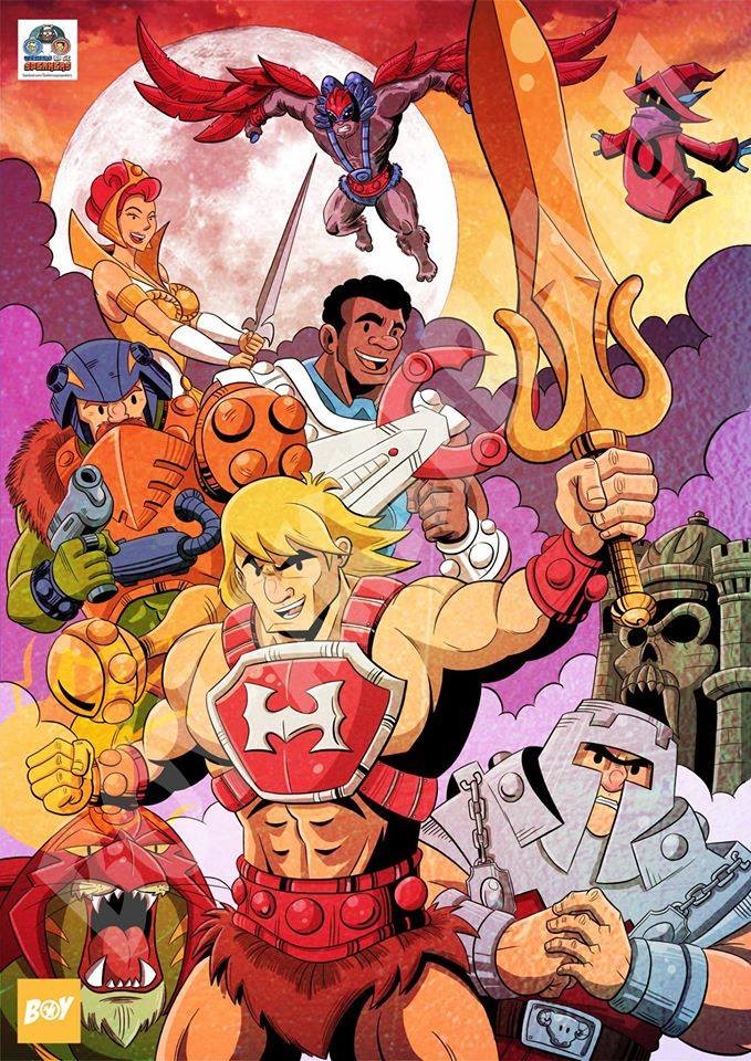 ArtStation - (Thunderpunch-) He-Man and the Masters of the Universe