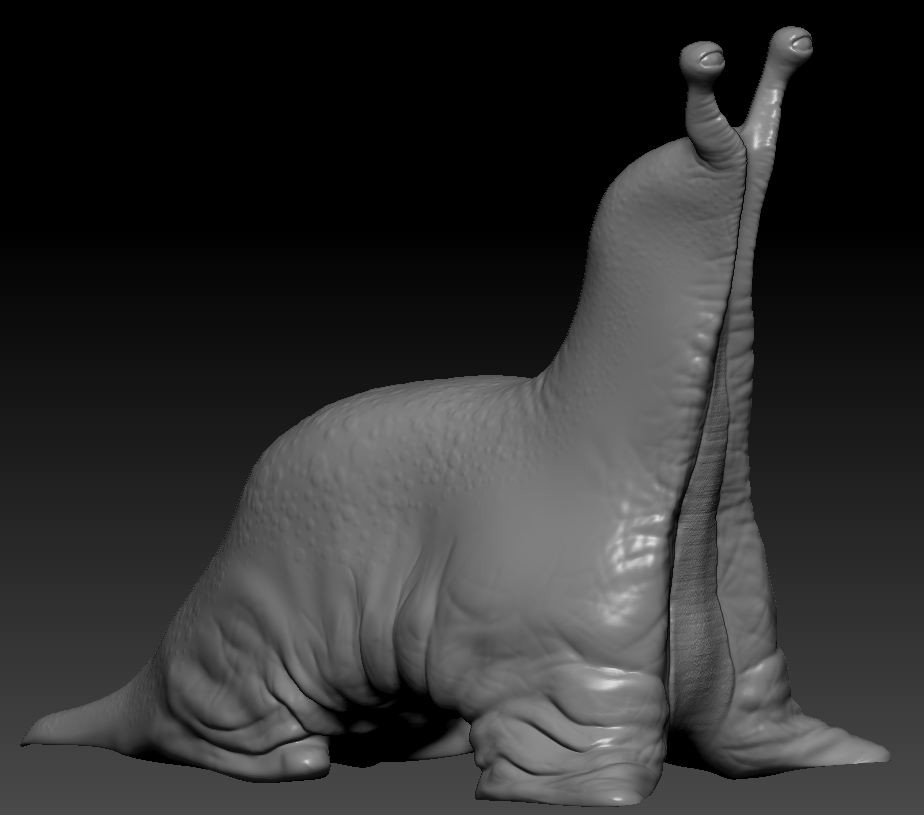 Justin Rader - Slug with Spider Rider