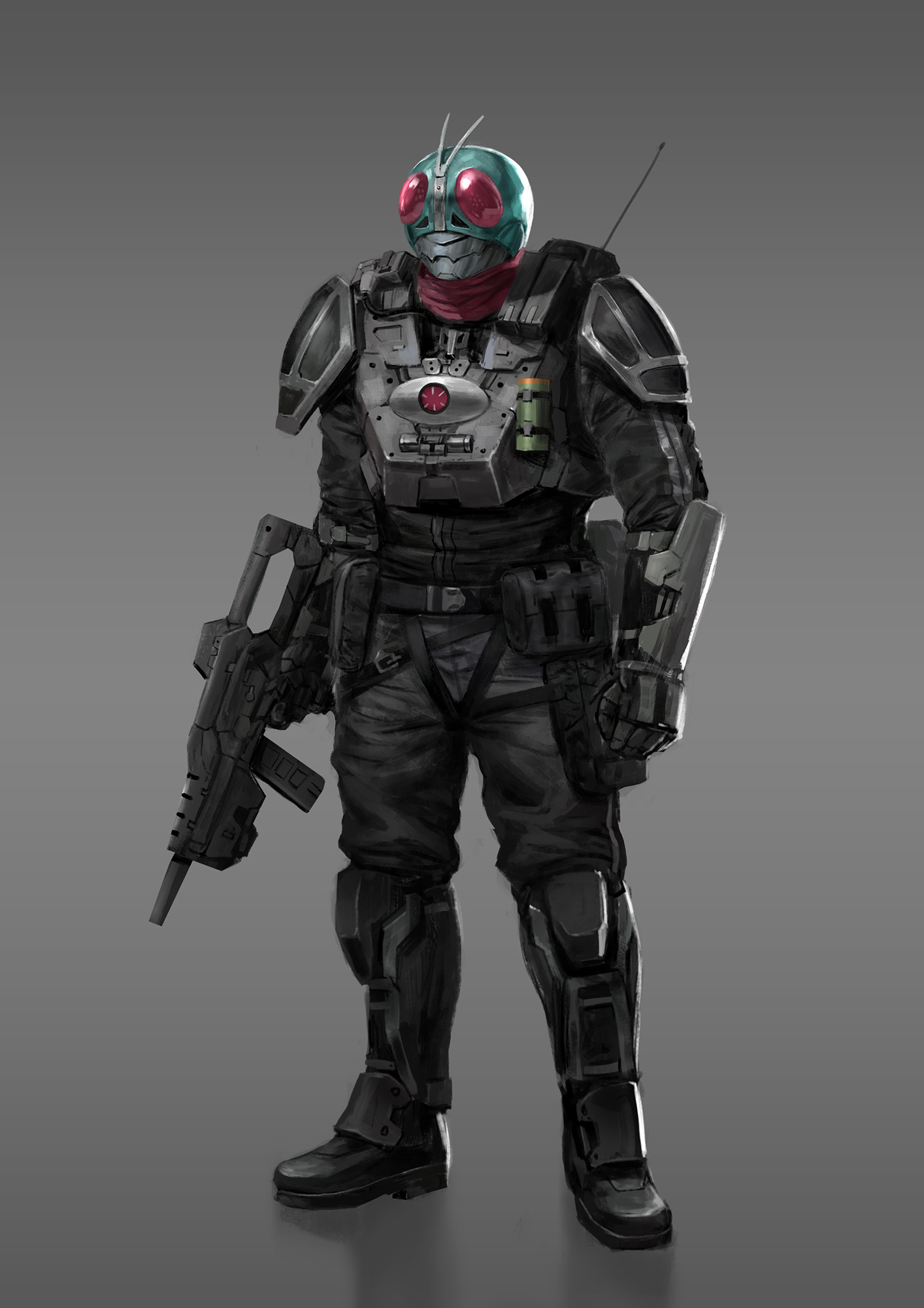 ArtStation - Kamen Rider redesign