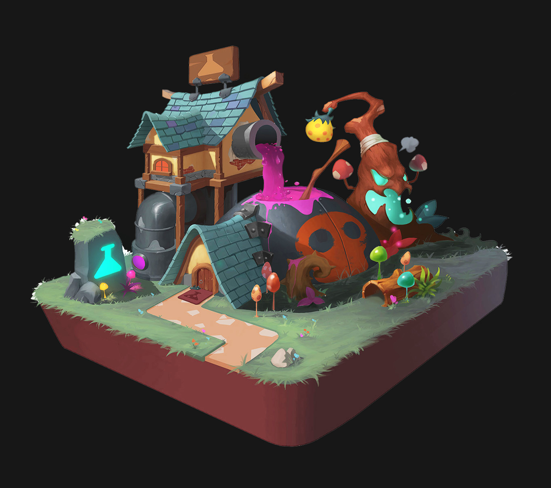 ArtStation - Potion Factory