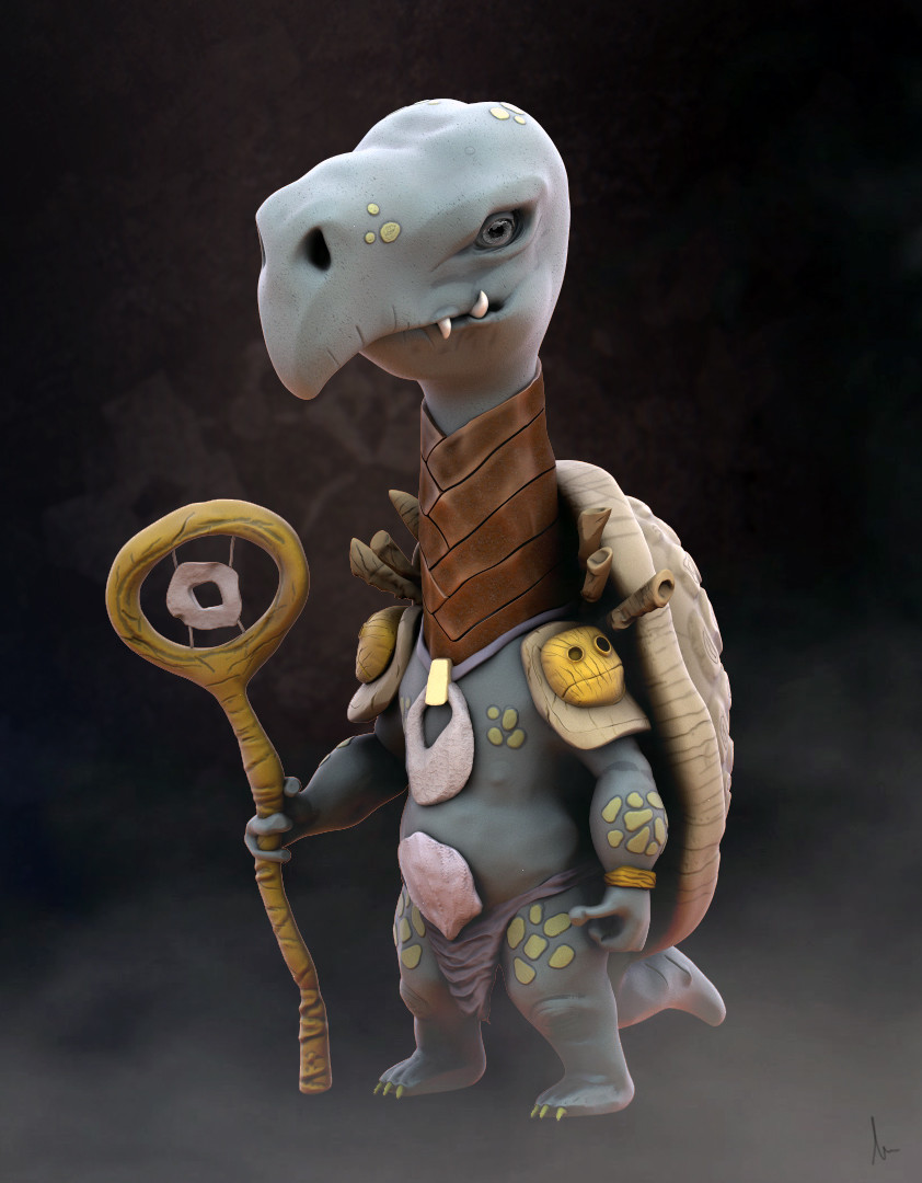 ArtStation - Shaman Turtle