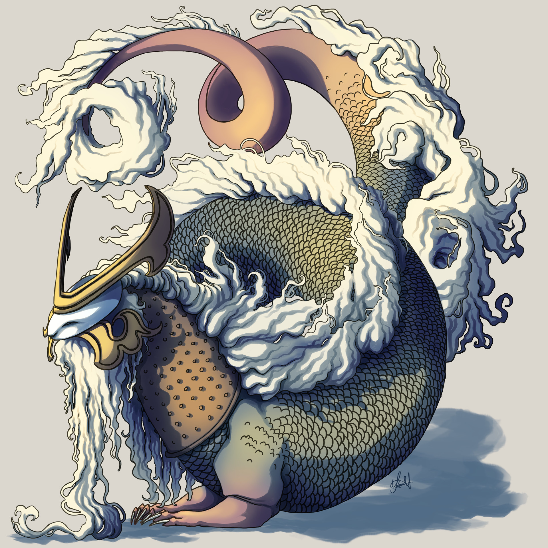 ArtStation - Project 'O' - Dragon J-1