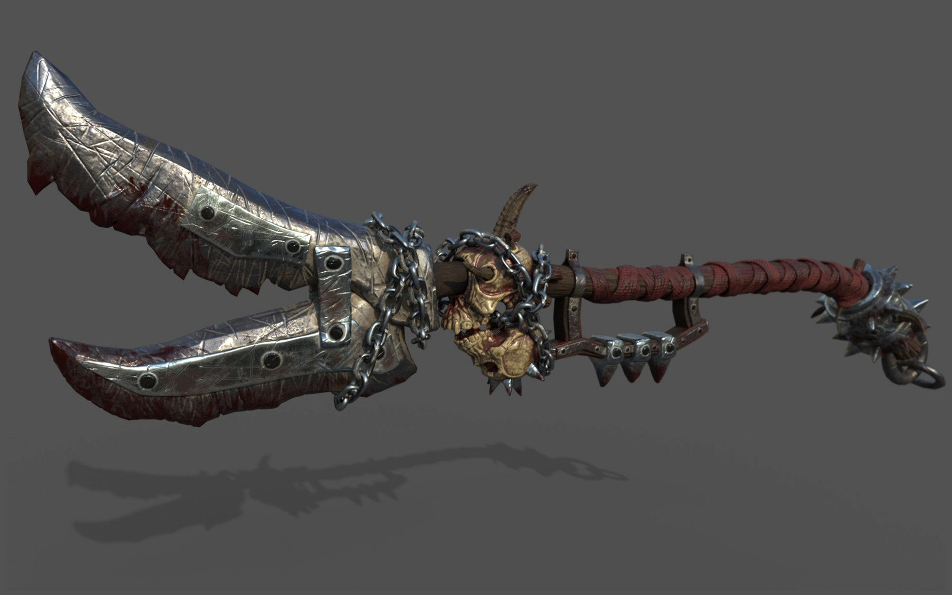 ArtStation - Orc Weapon