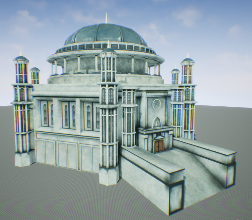 ArtStation - Baelor's Sept - World of Ice and Fire