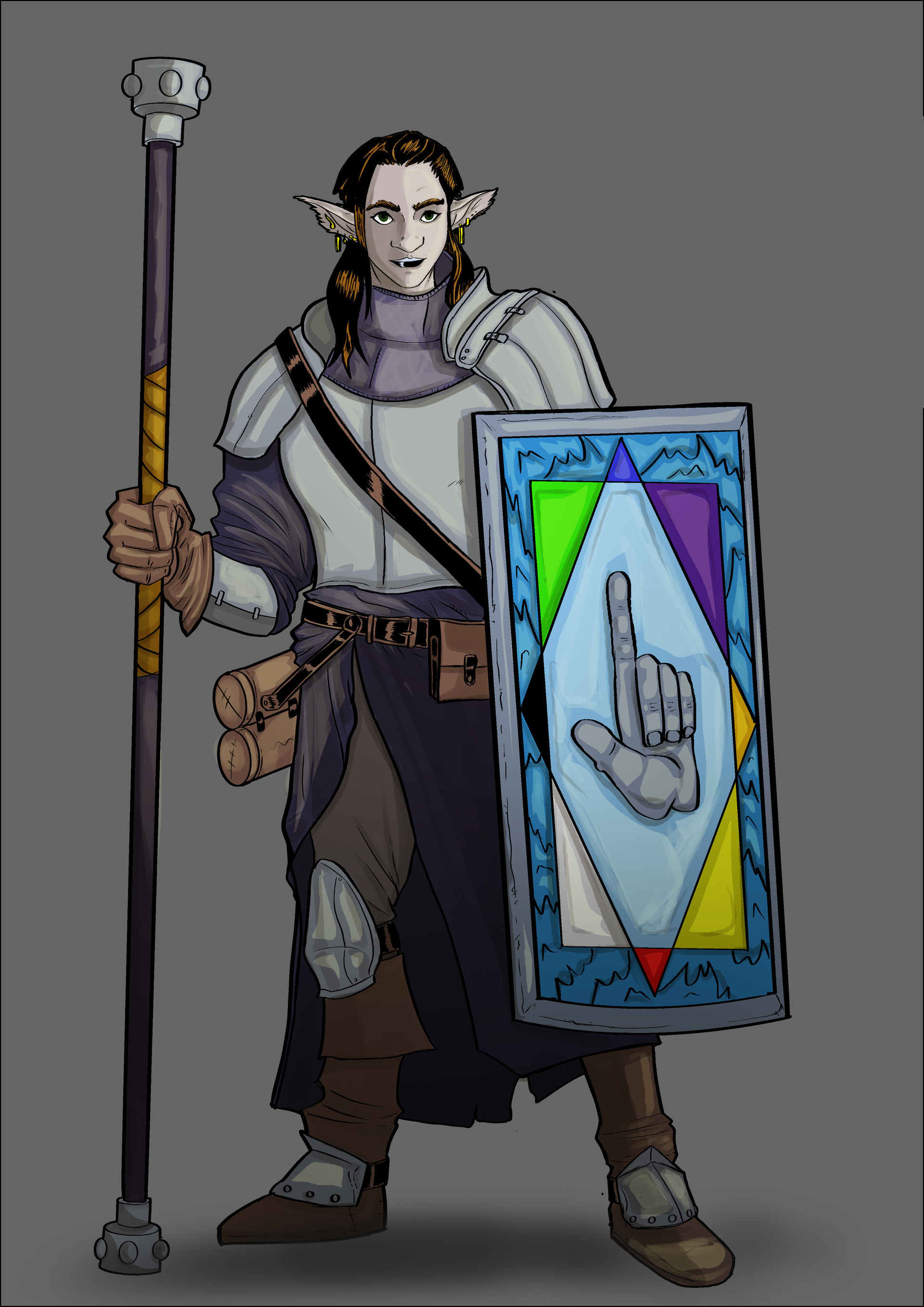 ArtStation - Filborg cleric color test