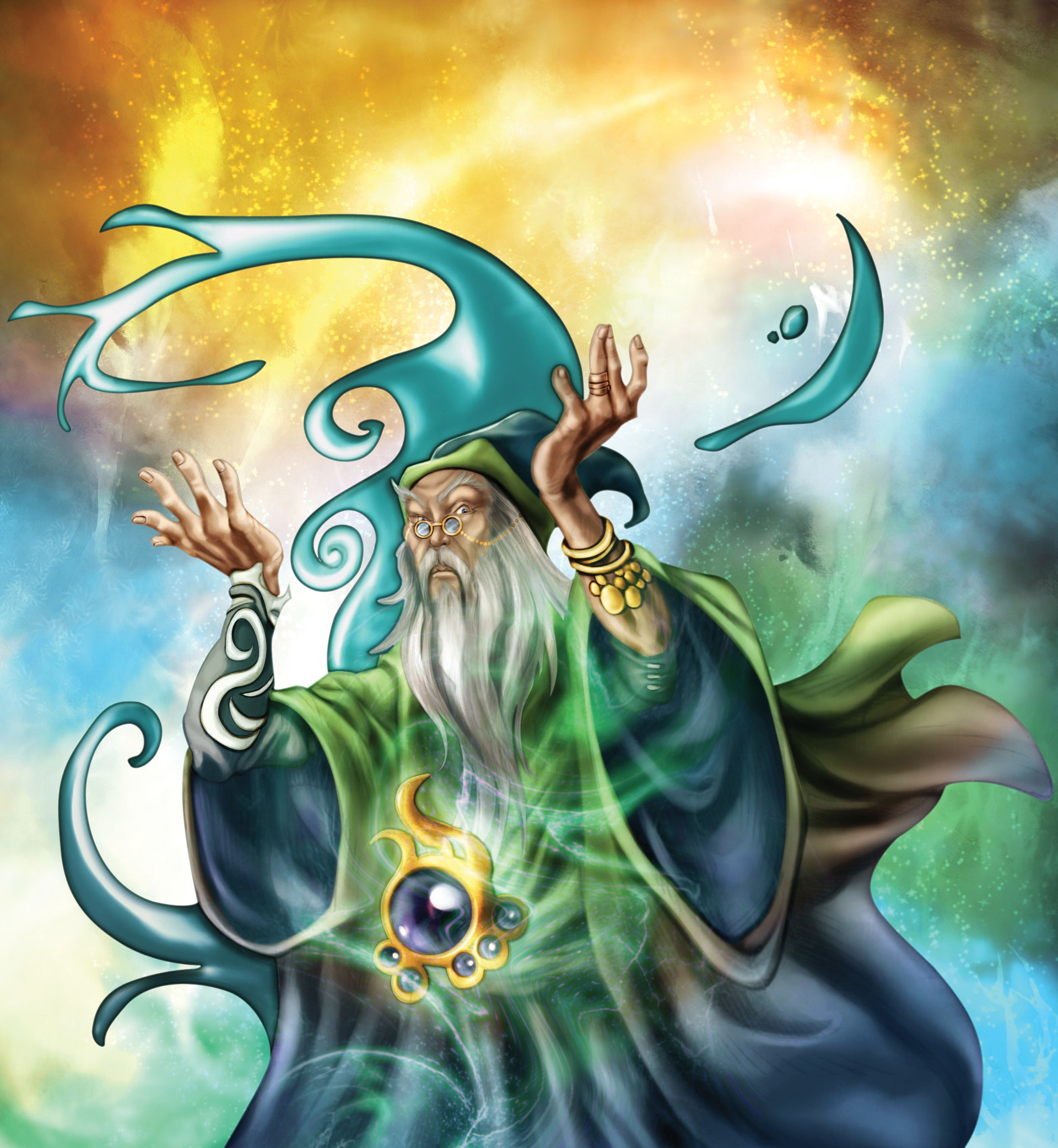 ArtStation - Casting a spell