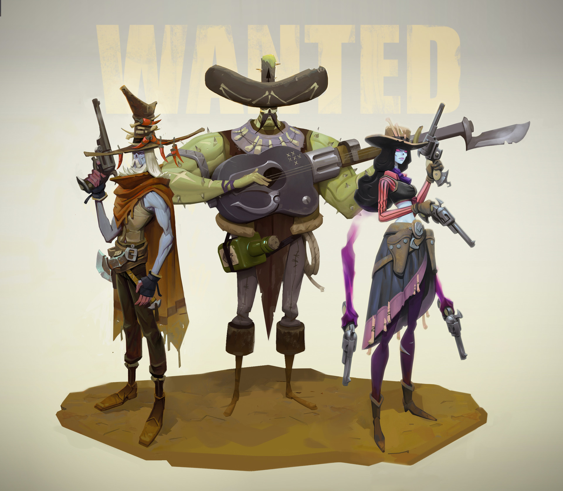 ArtStation - Mysterious Wild West
