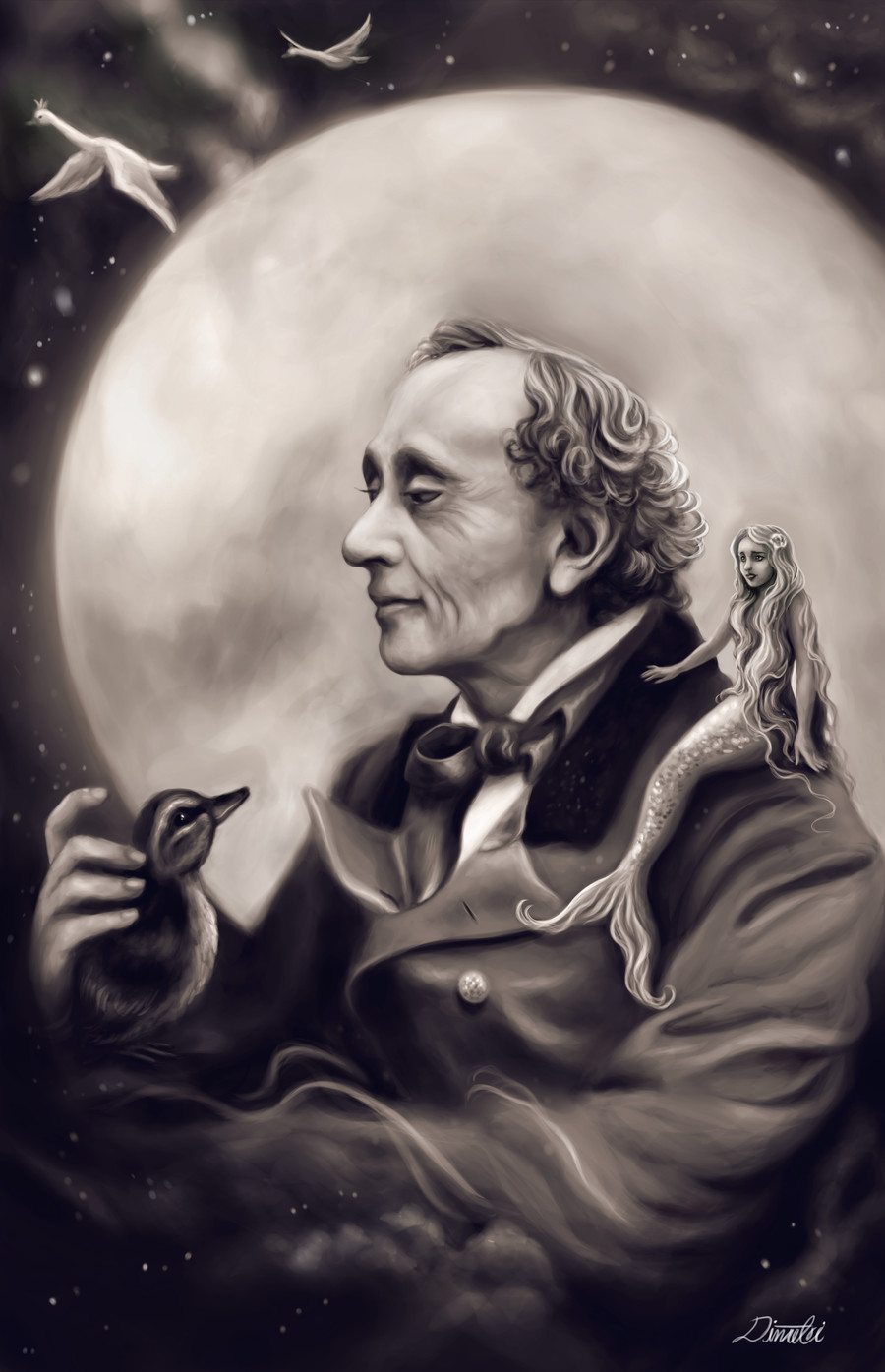 Hans Christian Andersen Art