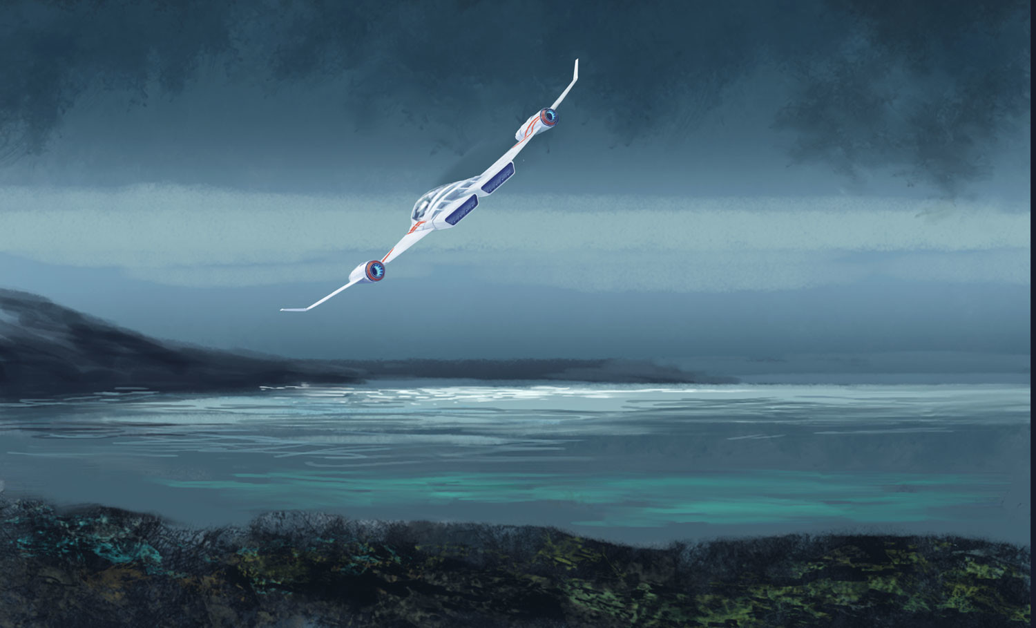 ArtStation - Flights in the alien Arctic