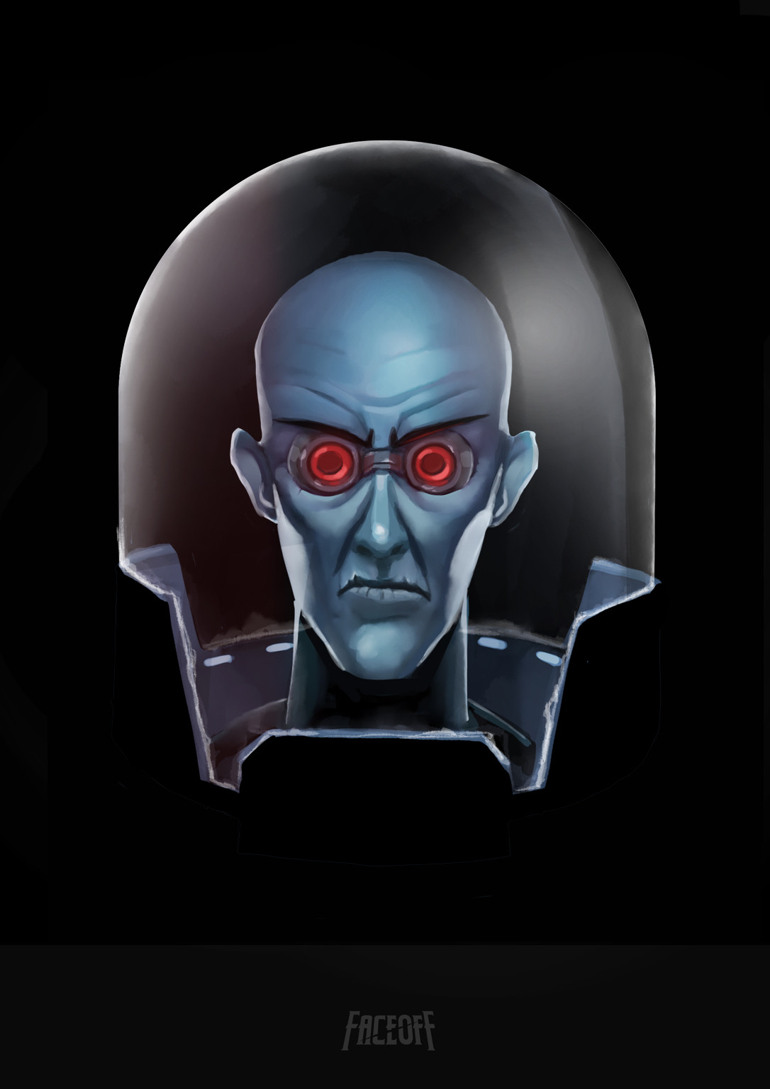 ArtStation - MR.FREEZE: FACEOFF