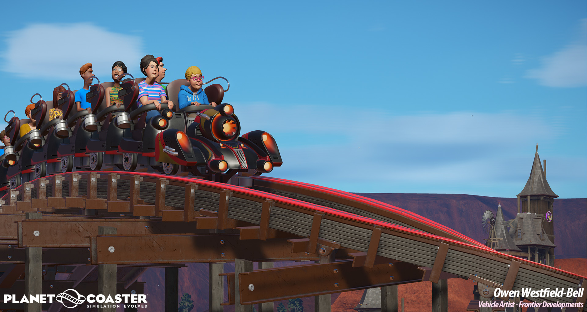 Owen Westfield-Bell - Iron Fury - Roller Coaster