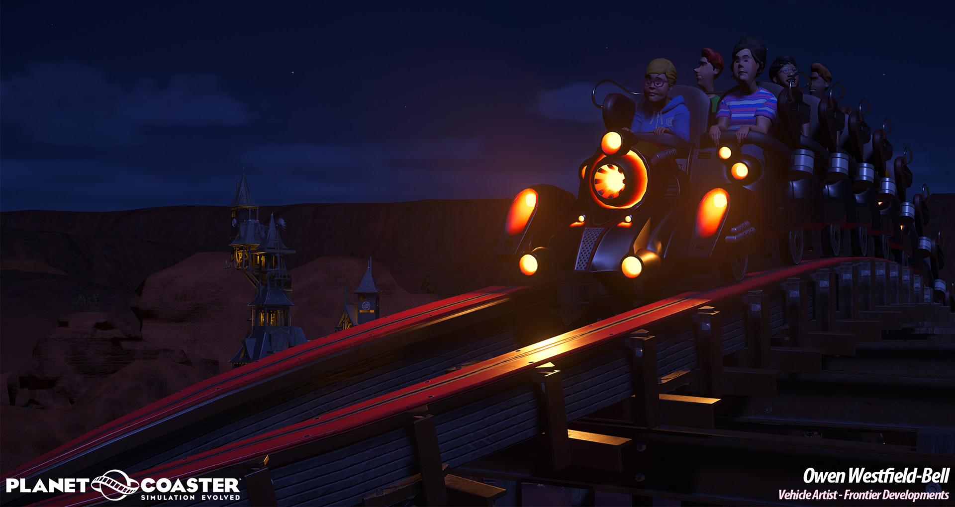 Owen Westfield-Bell - Iron Fury - Roller Coaster