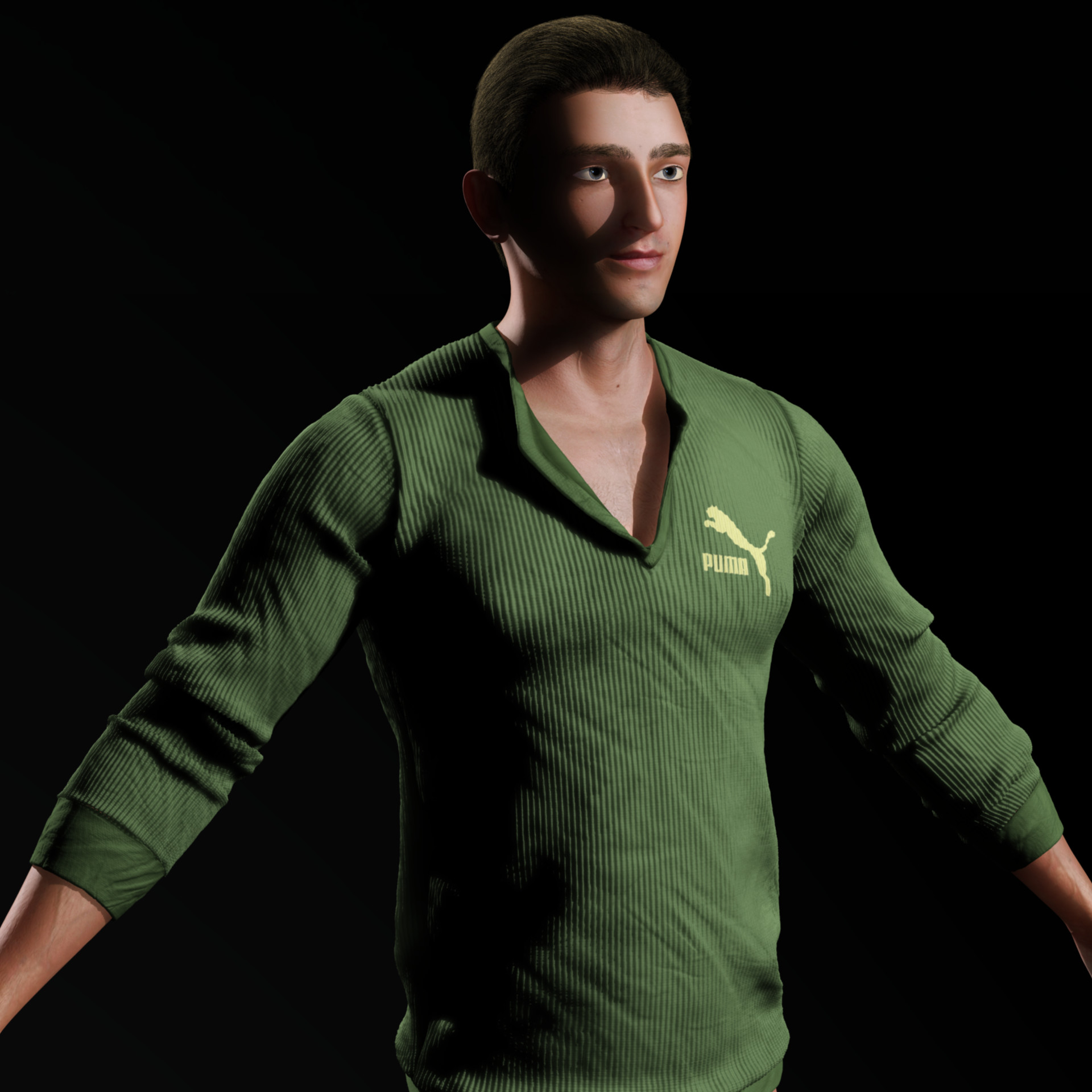 ArtStation - Realistic Male Body