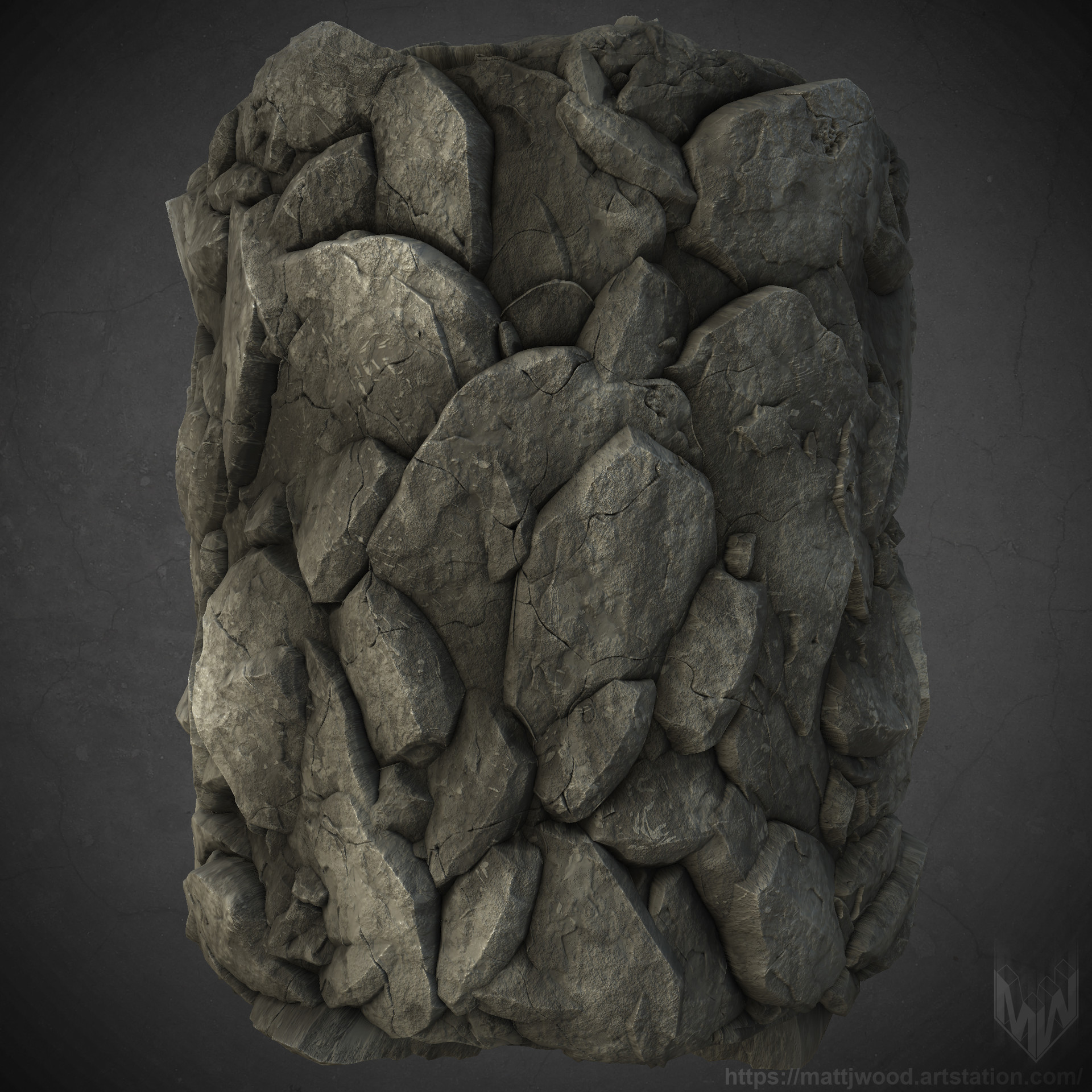 ArtStation - Rocky Cliff Material