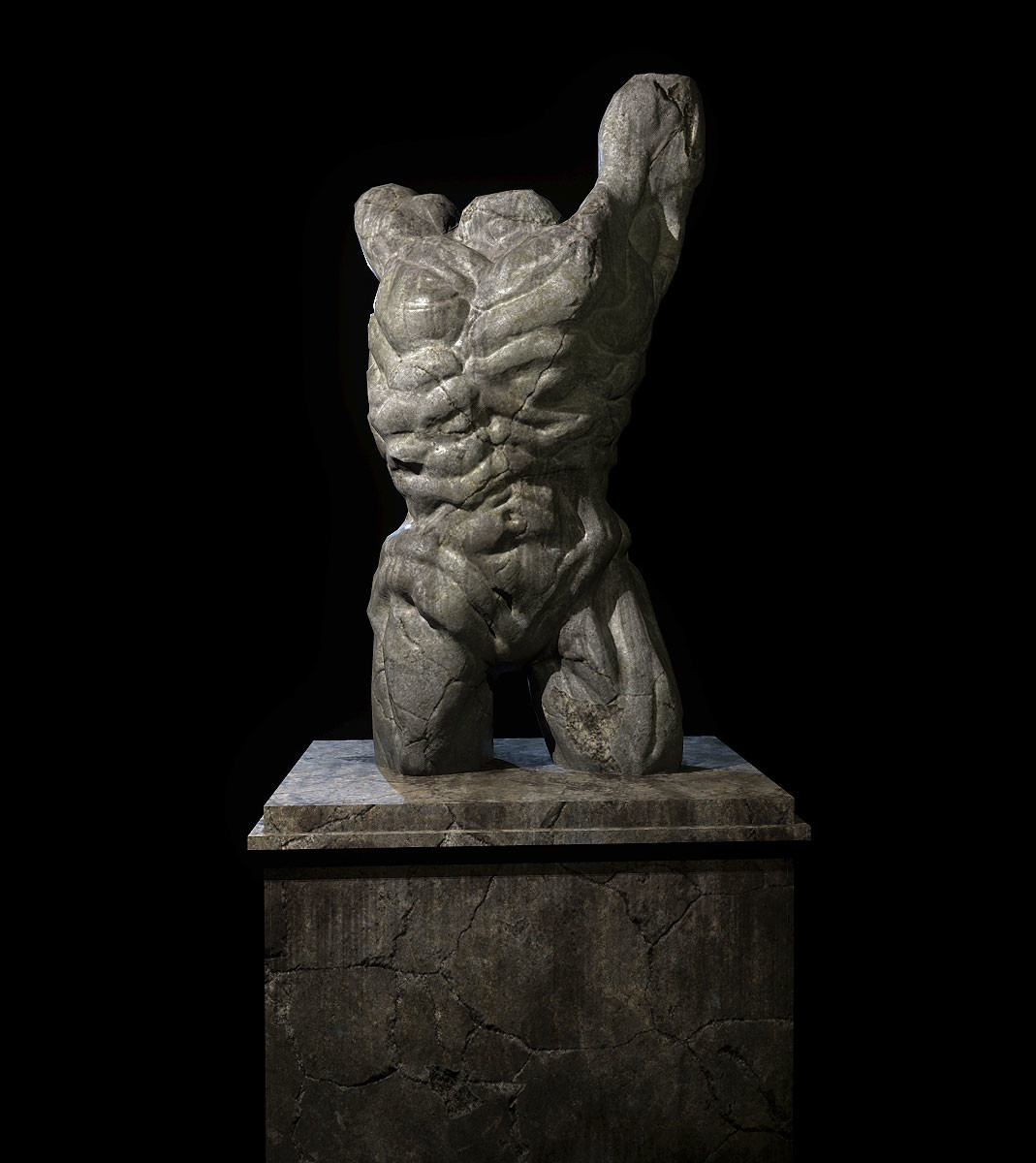 ArtStation - Roman statue