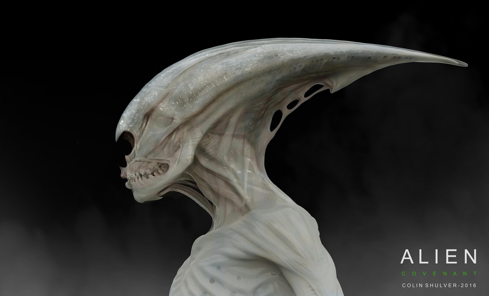 COLIN SHULVER - Early Neomorph Concept Art for Ridley Scott's Alien ...