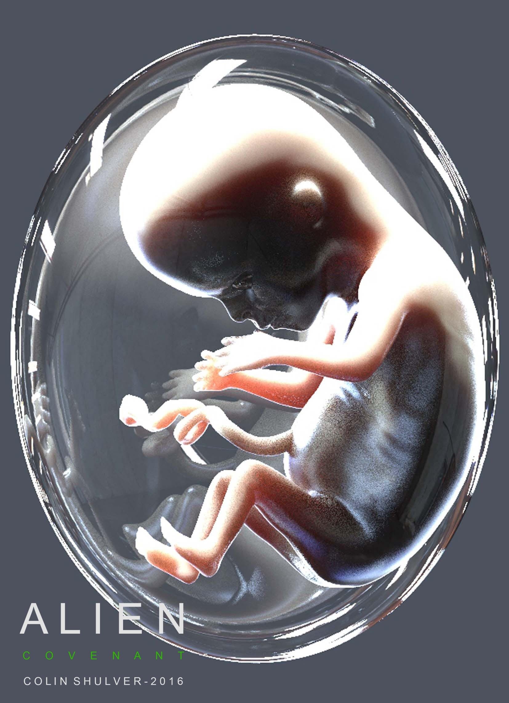 COLIN SHULVER - Alien Covenant Concpet Art