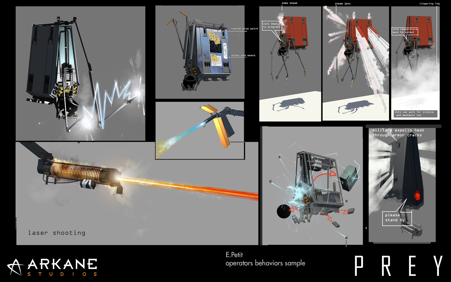 manu petit - Prey's operators concepts/paintovers