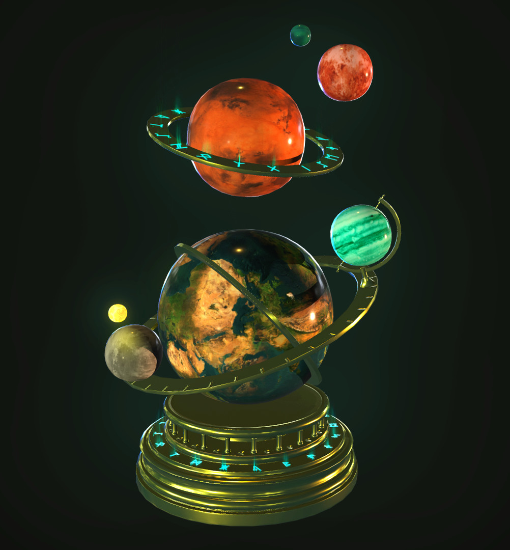 ArtStation - Wizard's Astronomy Tower