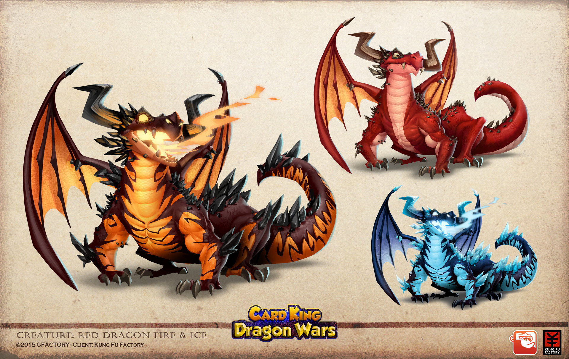 ArtStation - Card King: Dragon Wars