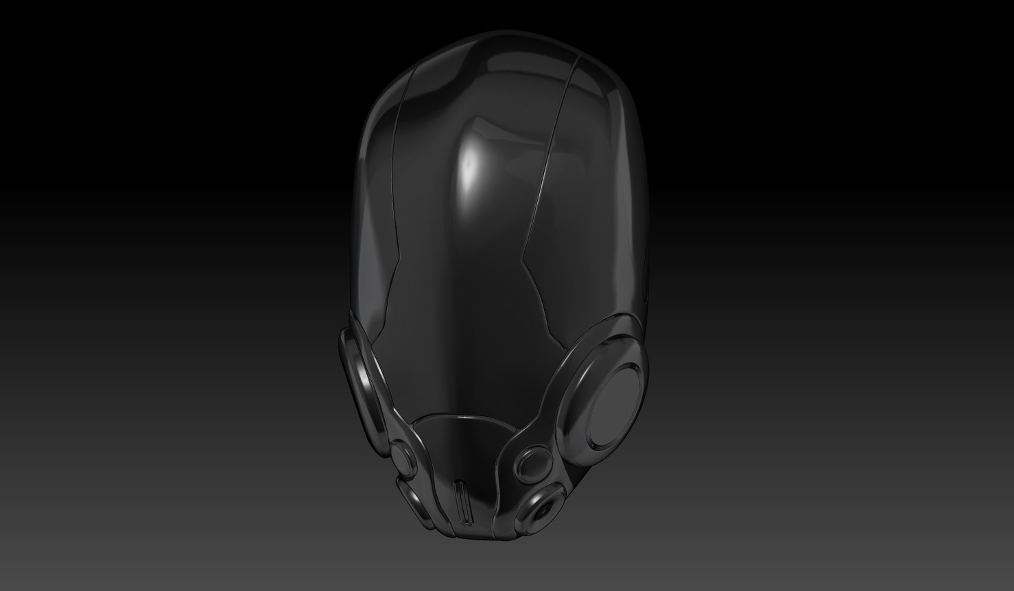 Geoff Lambertsen - Tron Legacy Black Guard Helmet