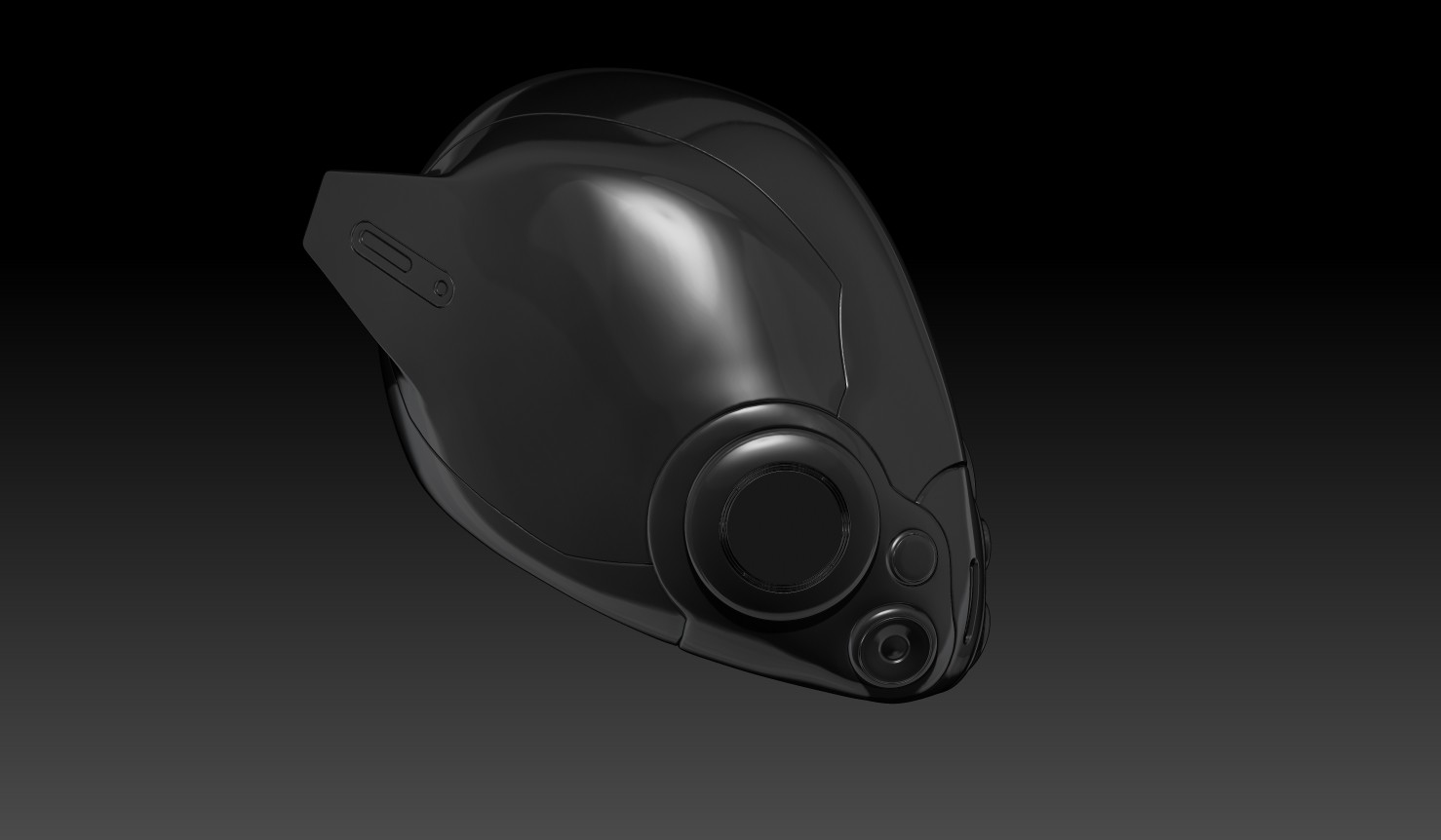 Geoff Lambertsen - Tron Legacy Black Guard Helmet