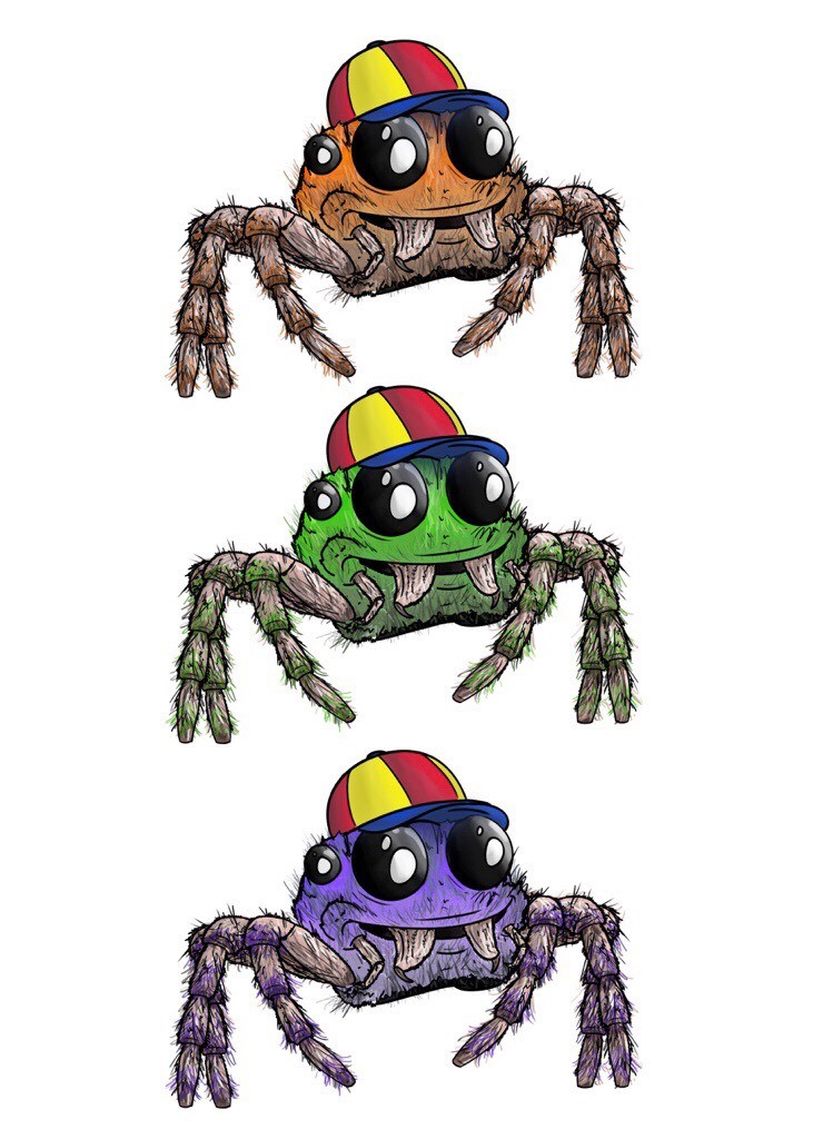 ArtStation - Character Design "Dancing Spider"