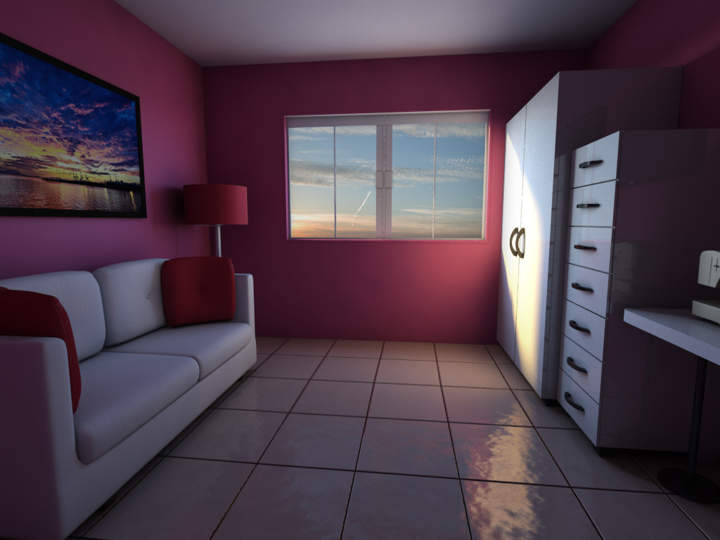 ArtStation - A sewing room