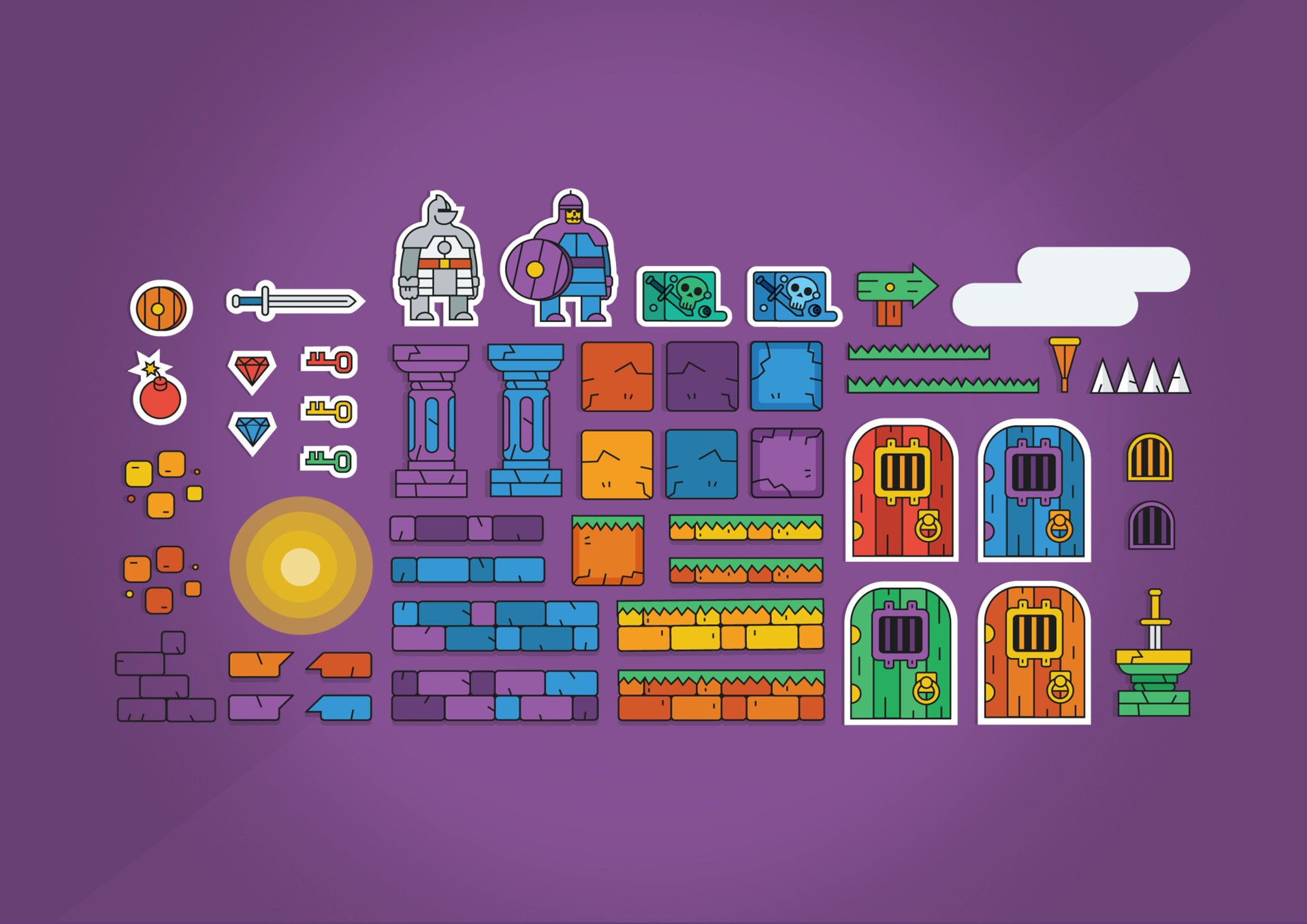 James WAR Lloyd - 2D Corona Demo Assets