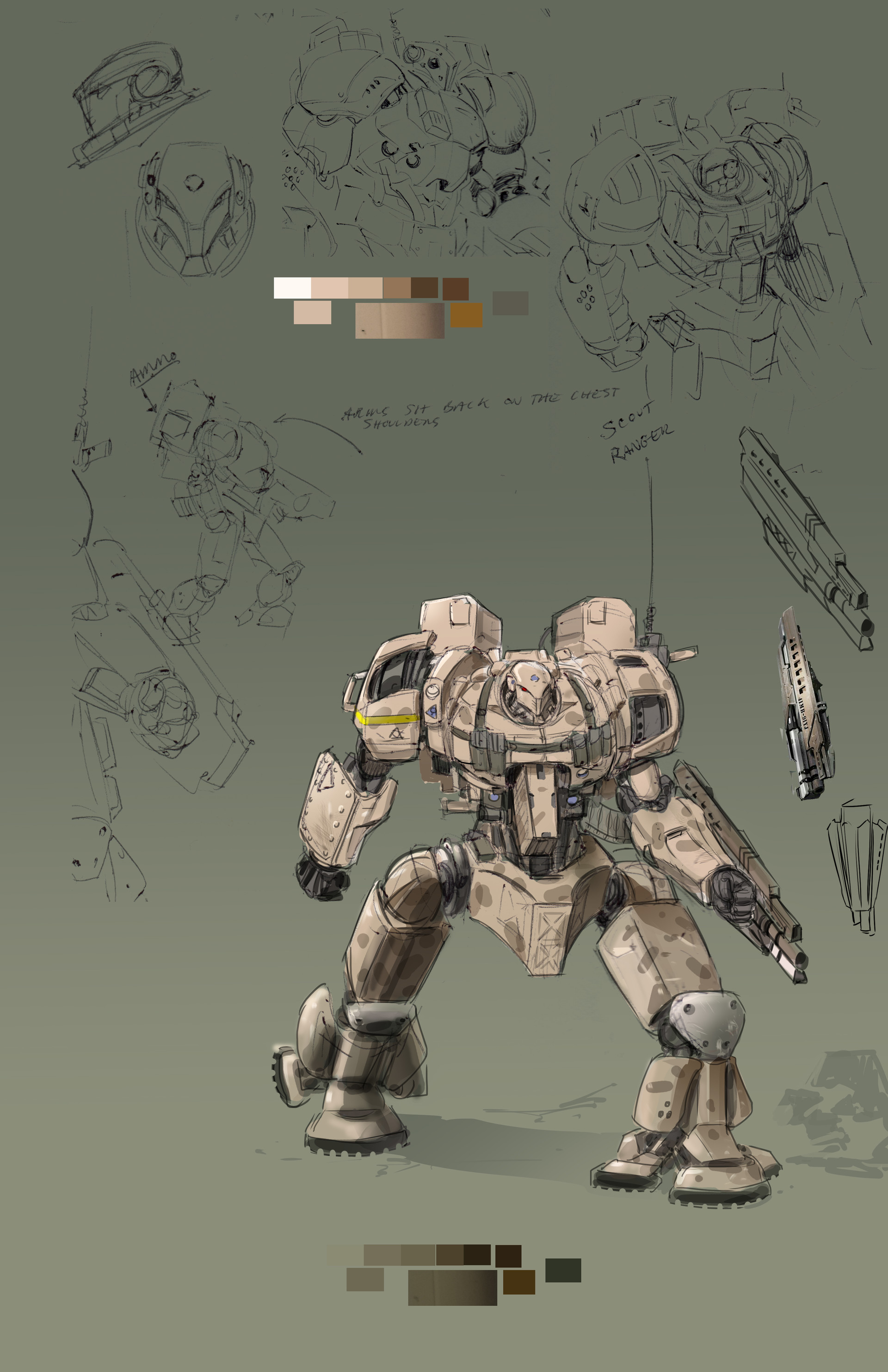 ArtStation - Mech Ranger