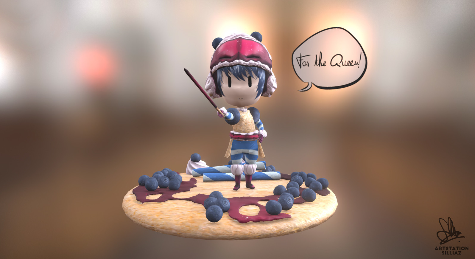 Blueberry Knight by Monique Isabelle Frank — ProUser.Me