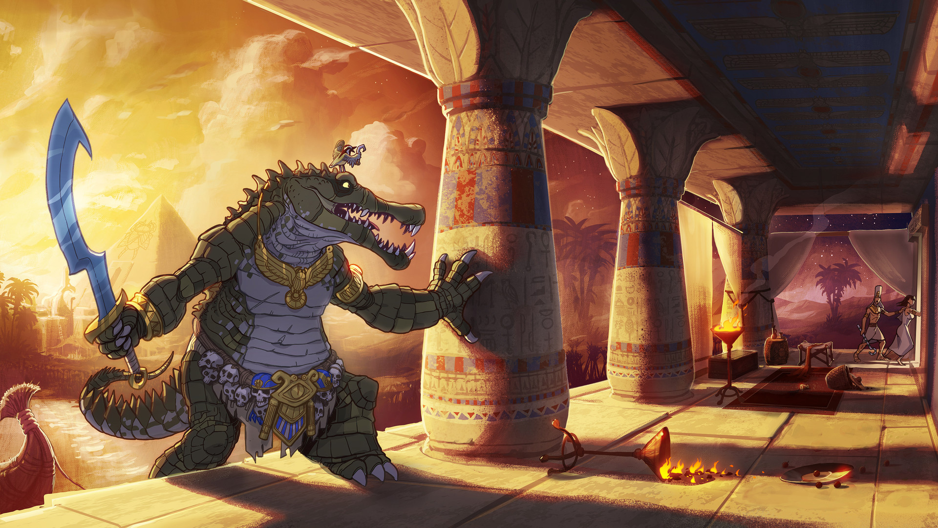 ArtStation - Nile Crocodile