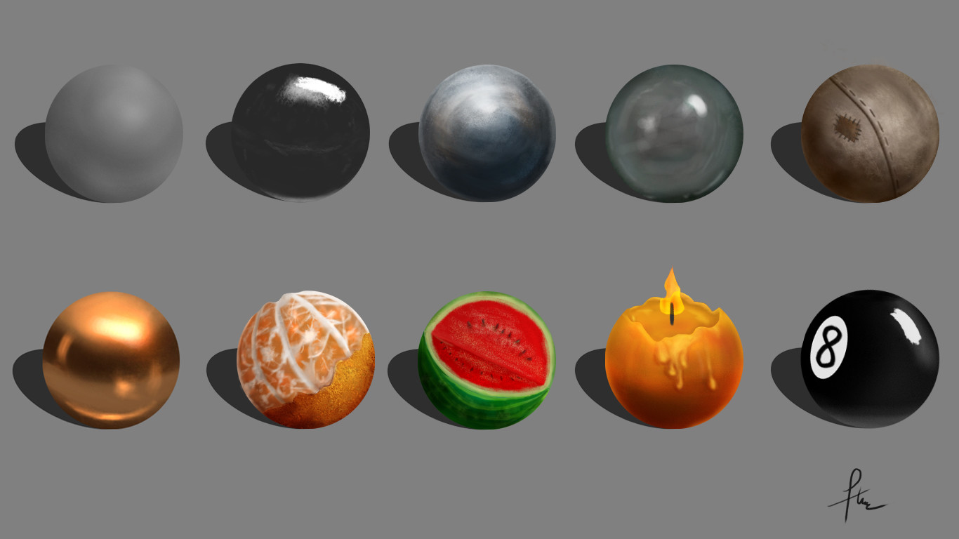 ArtStation - [Study] material