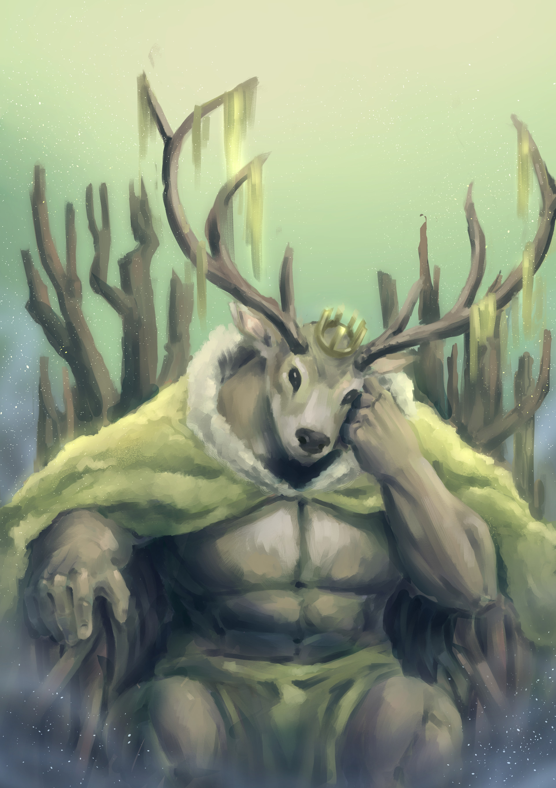 ArtStation - Deer Lord
