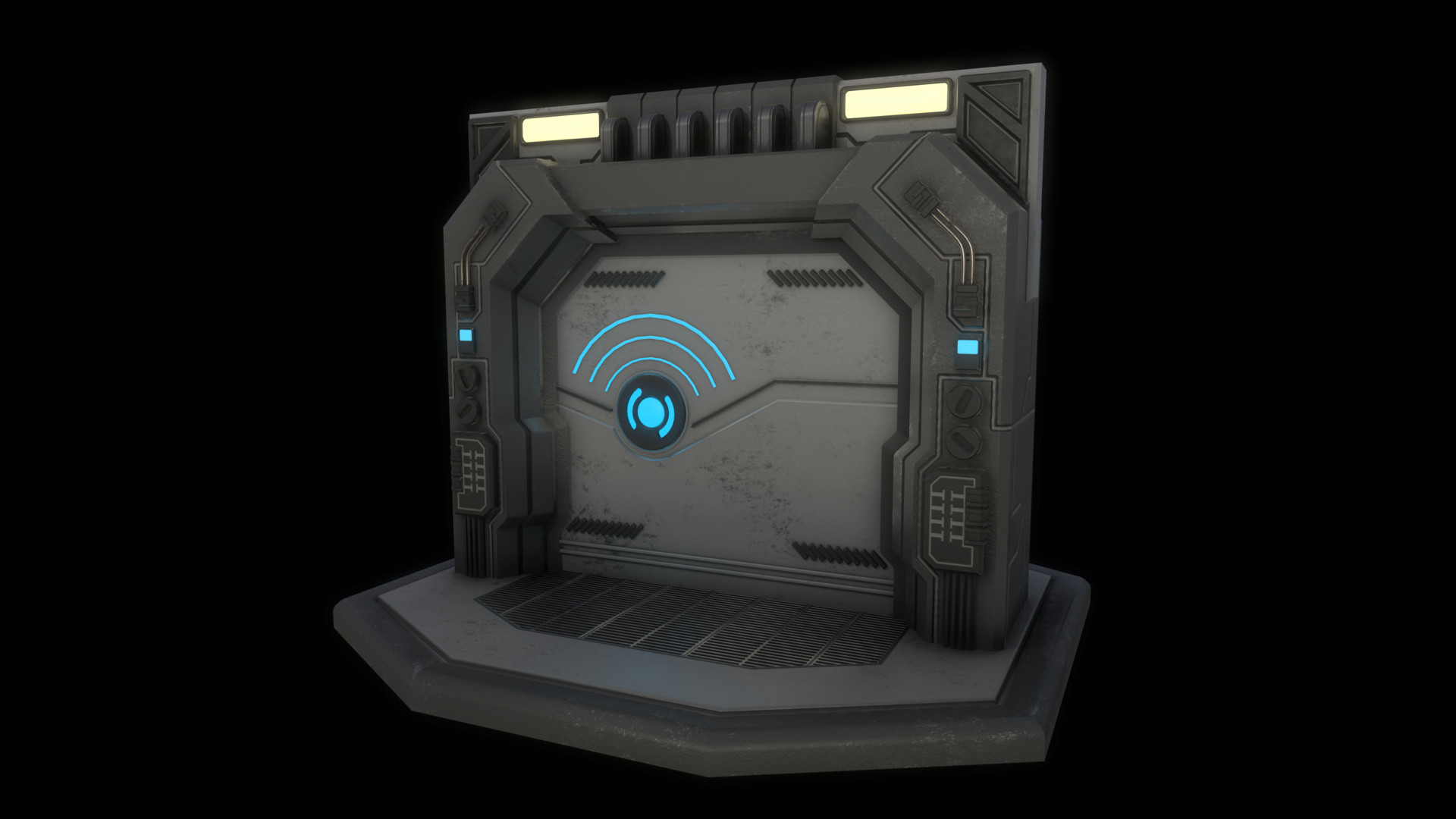 ArtStation - Sci-fi Door