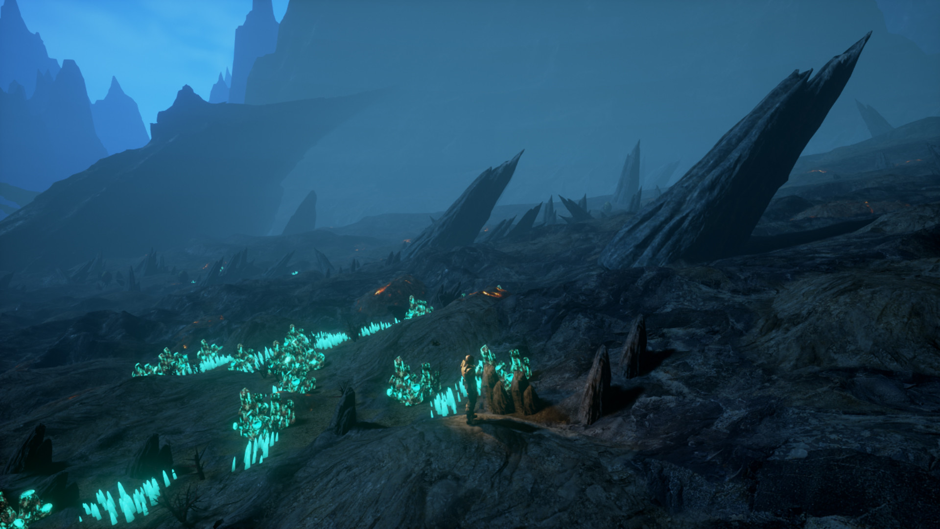 ArtStation - Alien Planet - Procedural Terrain in UE4, Bohan Sun