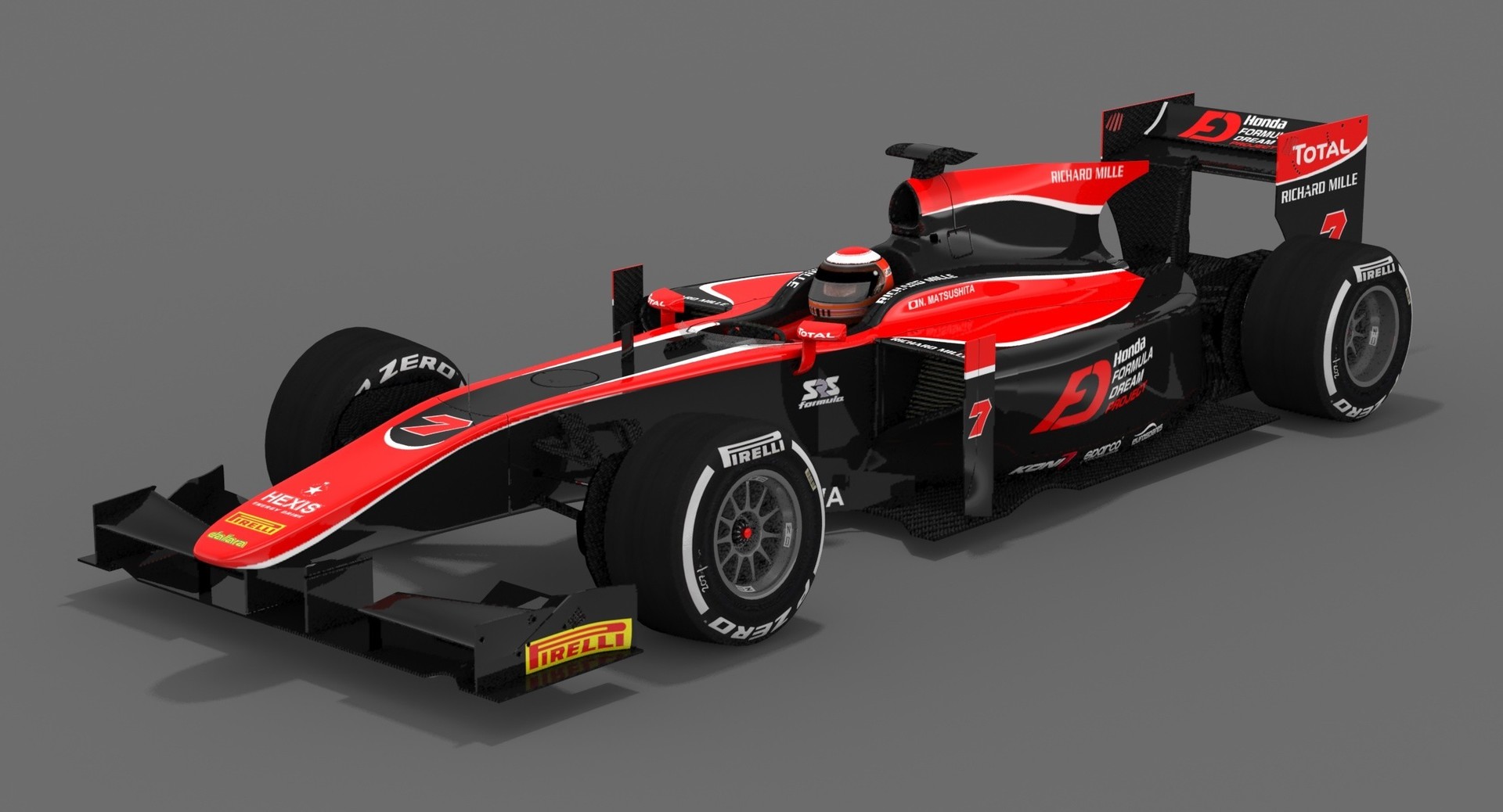 OpticalDreamSoft - ART Grand Prix Formula 2 Season 2017 3D model