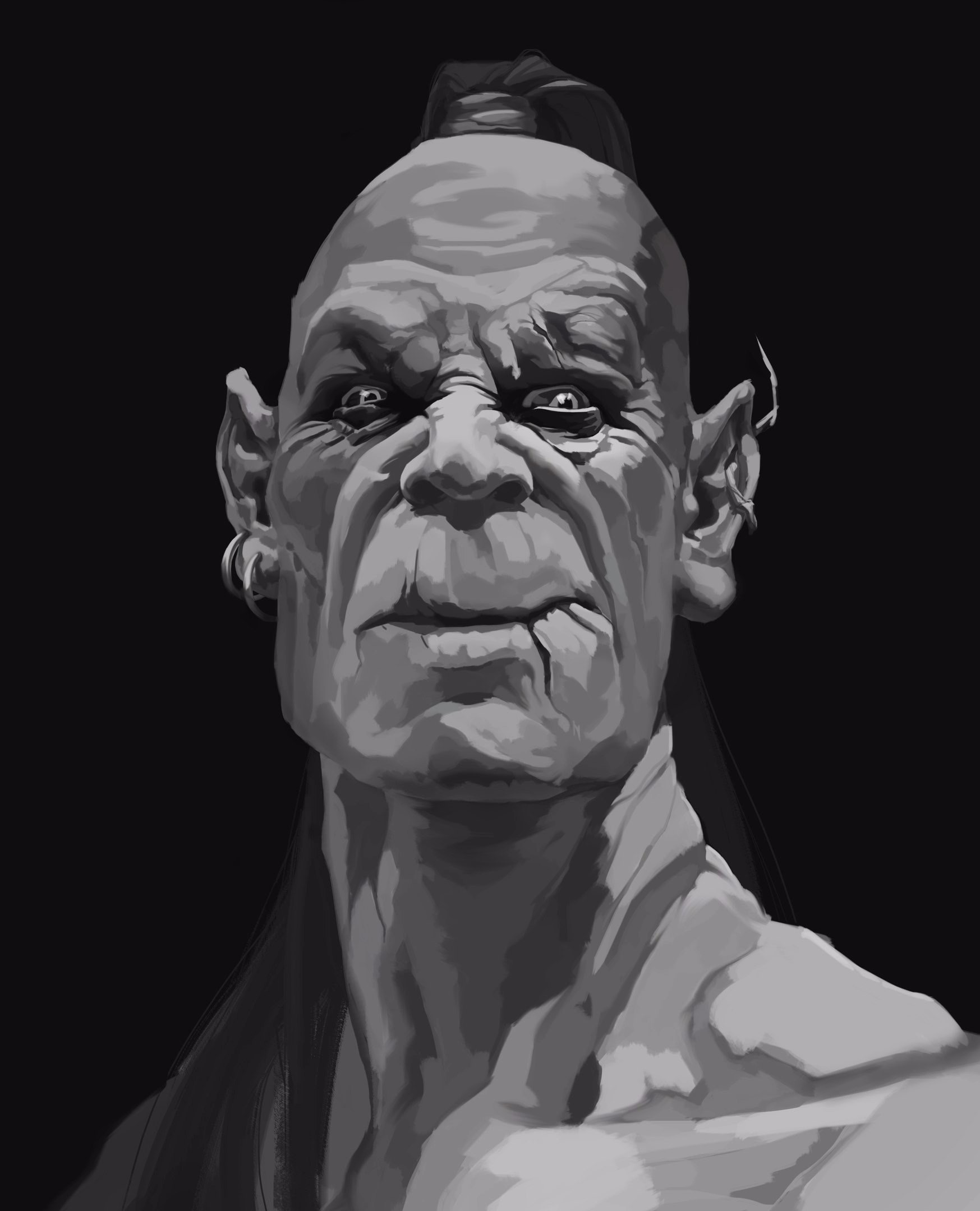 ArtStation - Happy ork