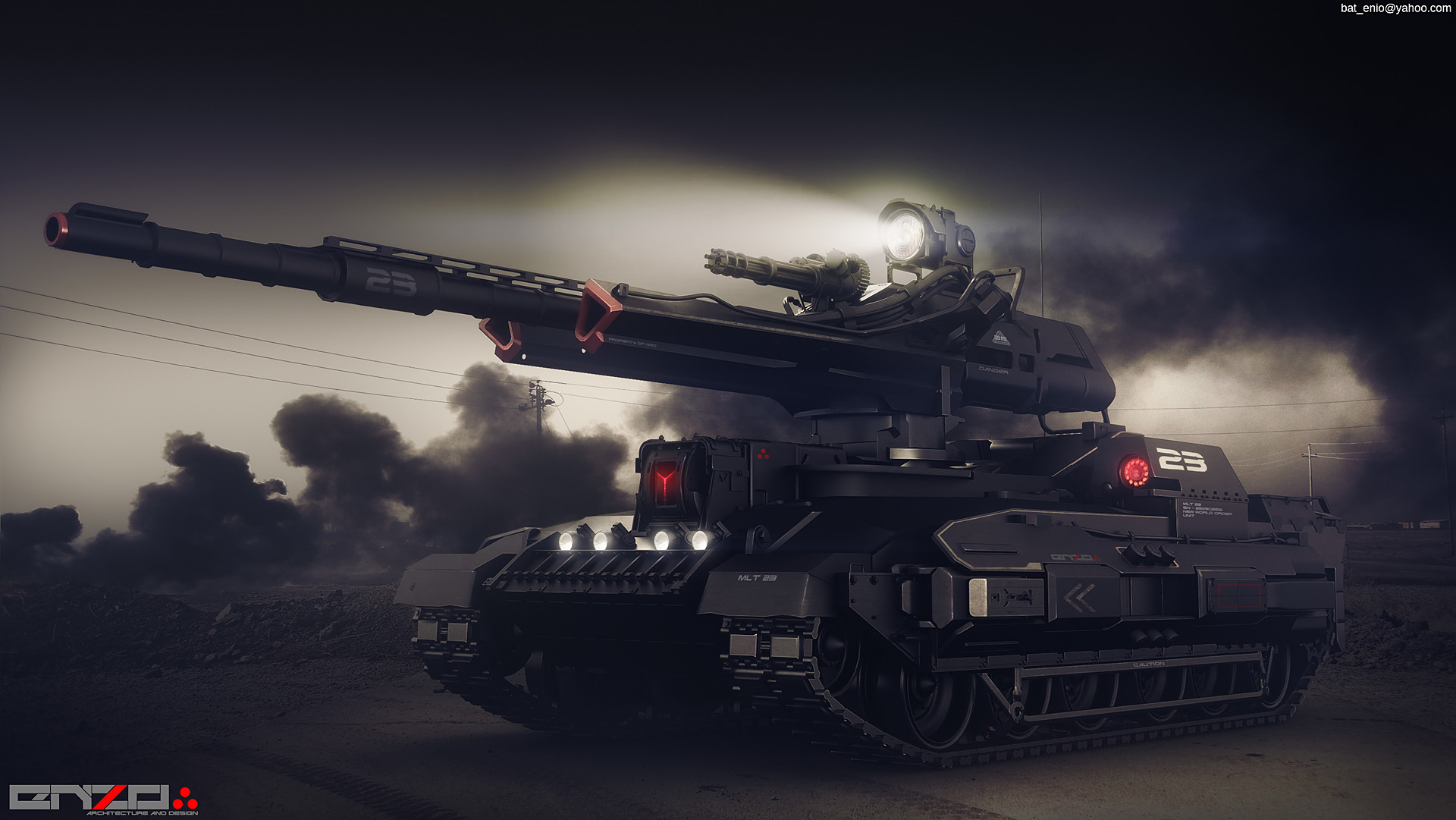 ArtStation - Light tank concept
